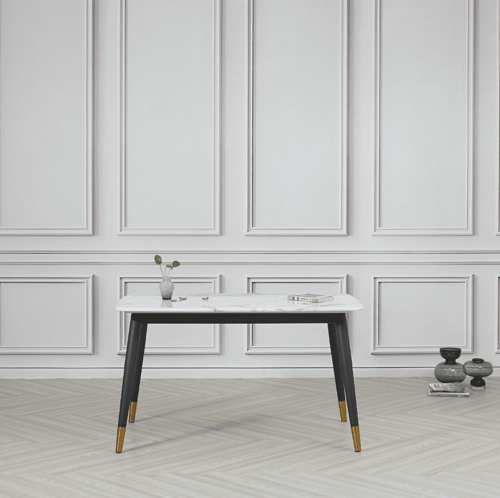 White Marble Dining Table ALEXANDER