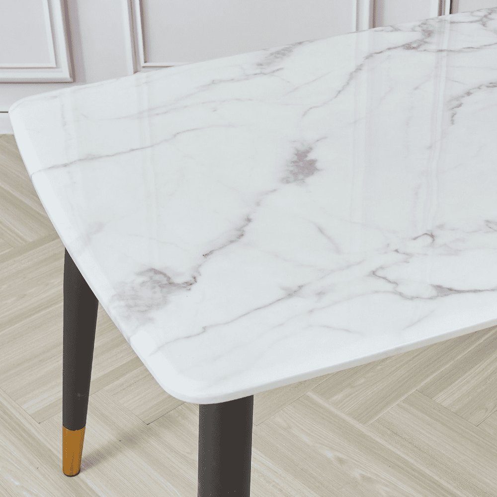 White Marble Dining Table ALEXANDER