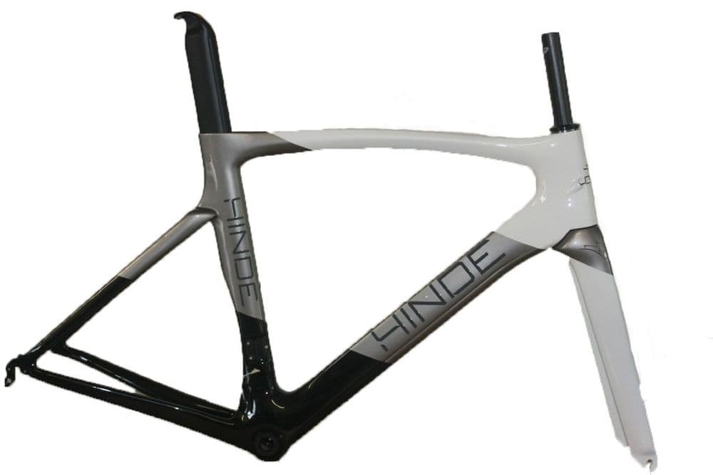 HINDE AERO CARBON ROAD FRAME & FORK - RIM BRAKE / DISC BRAKE OPTION