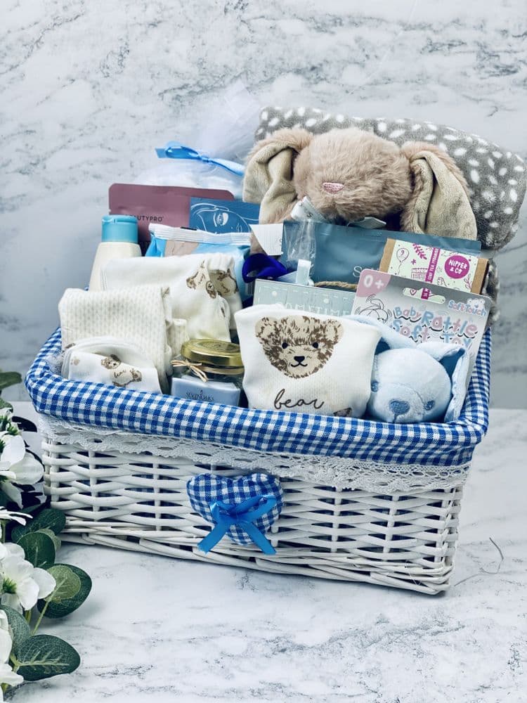 Baby Shower Gift Hamper Mummy To Be & New Baby Boy| Hampers by Lauren