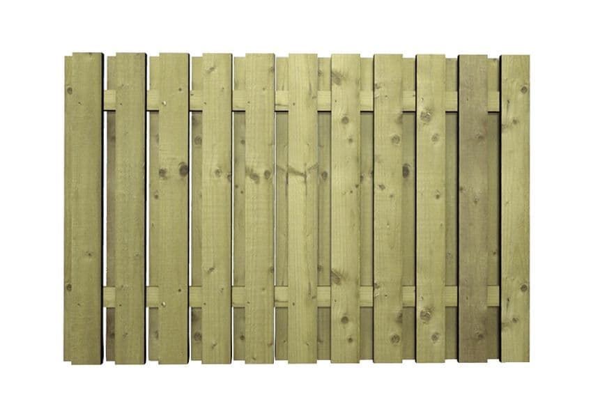 Clearance 50 Off - Economy Double Sided Paling Fence Panel / Gate