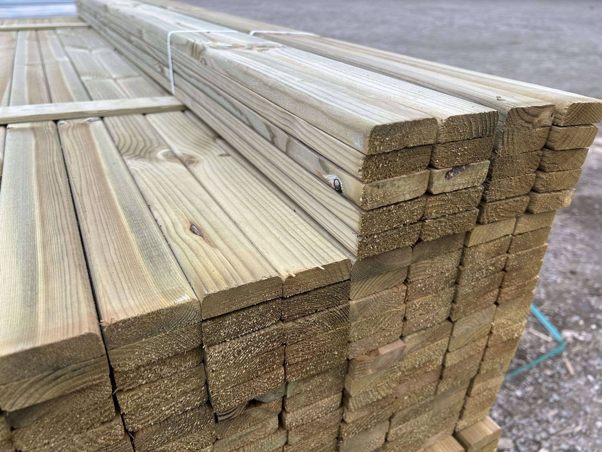 D Profile Planed Batten/Capping 19x50 14x45