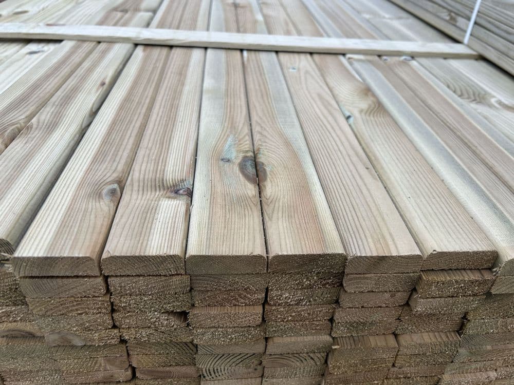 D Profile Planed Batten/Capping 19x50 14x45