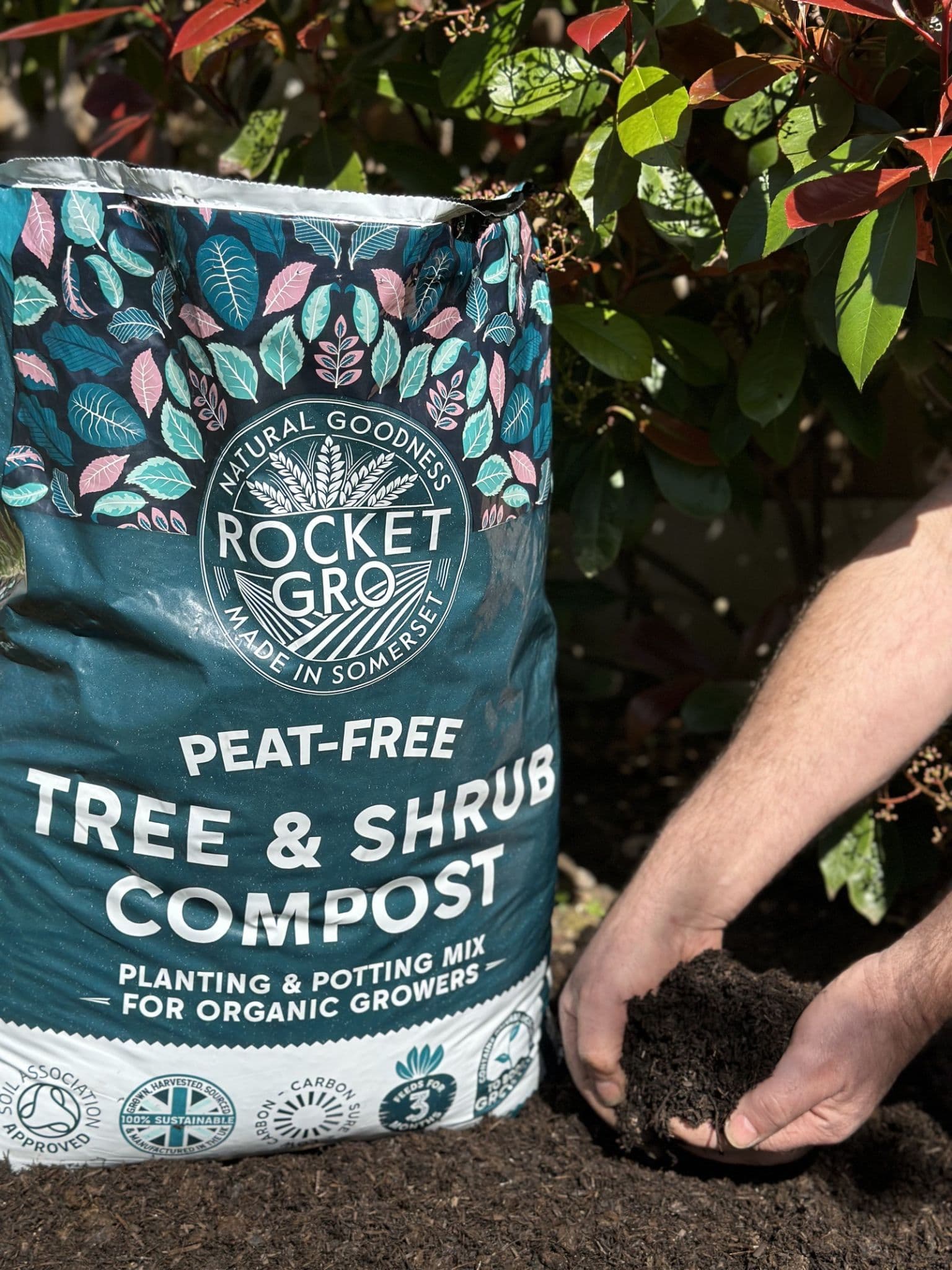 RocketGro Tree & Shrub Compost - Peat Free 40L