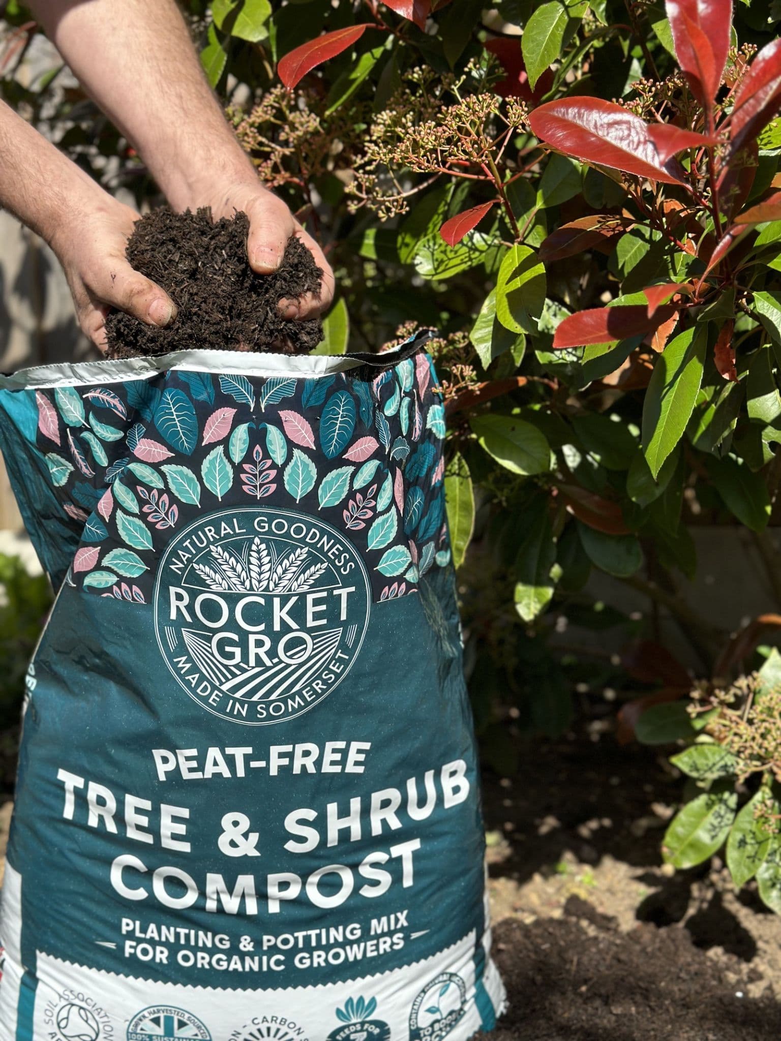 RocketGro Tree & Shrub Compost - Peat Free 40L