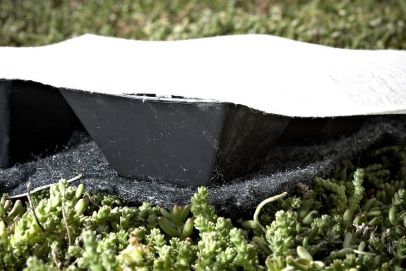 Monkroyds - Roof Drain, drainage layer for green roofs