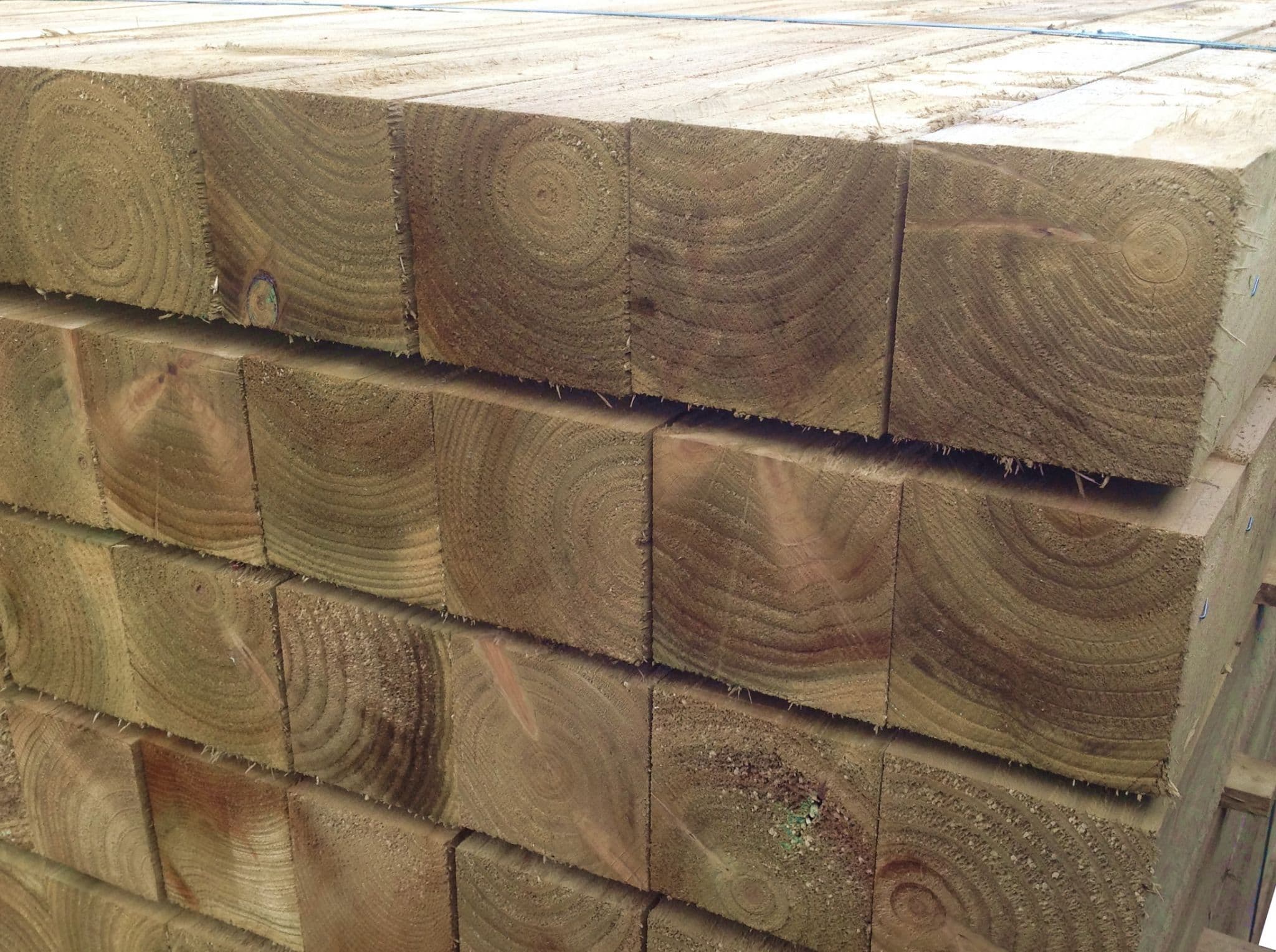 Timber Tanalised Fence Post 100x100 4x4