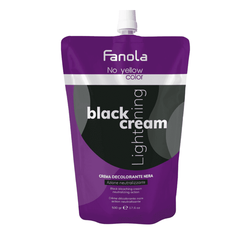 Fanola No Yellow Color Black Lightening Cream 500g