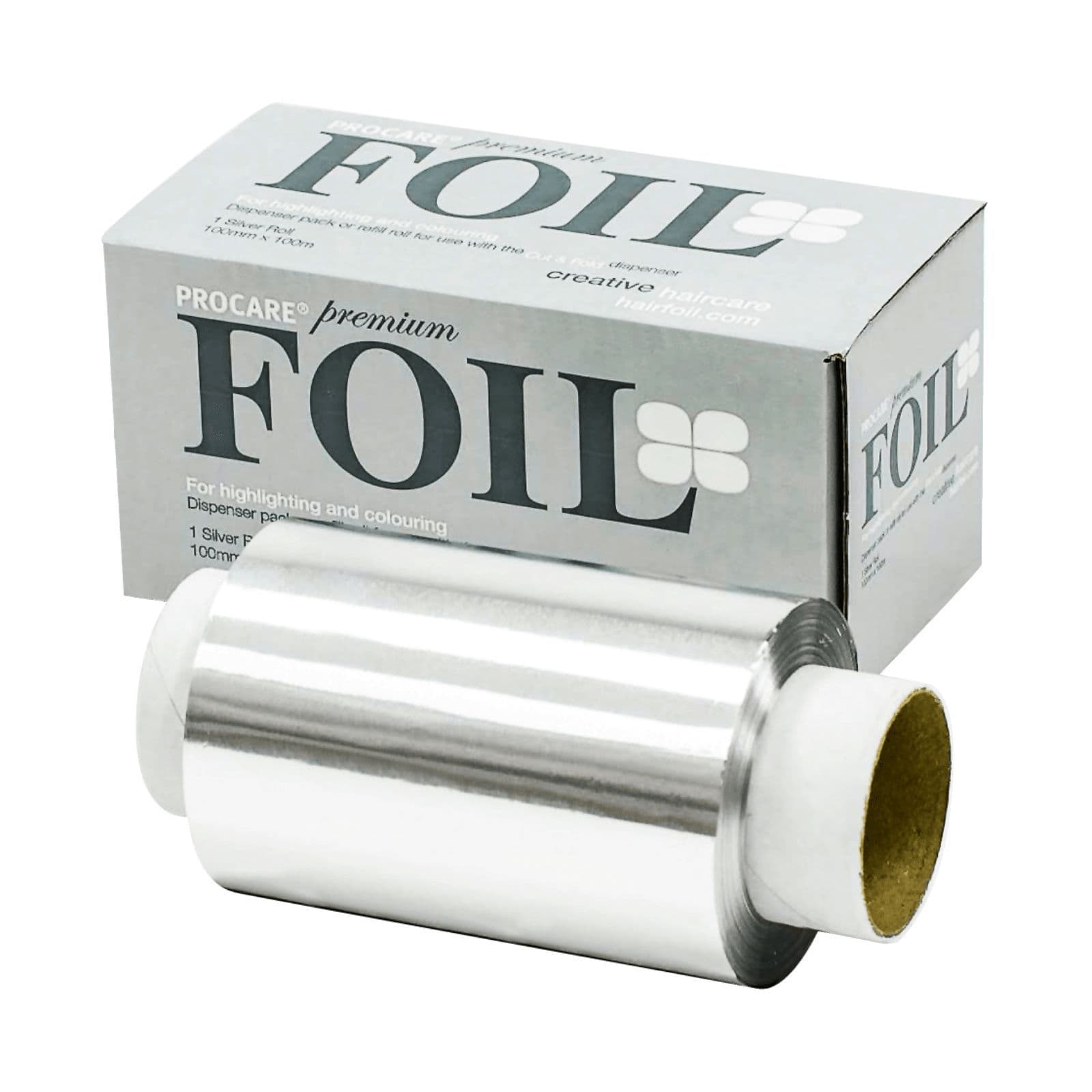 Procare Professional Hair Colouring Premium Silver Foil 100mm x 100m