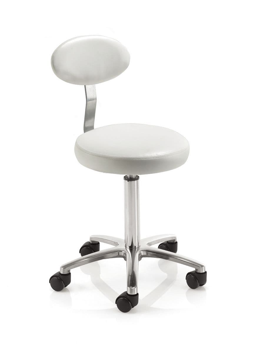 REM Cutting Stool with Backrest