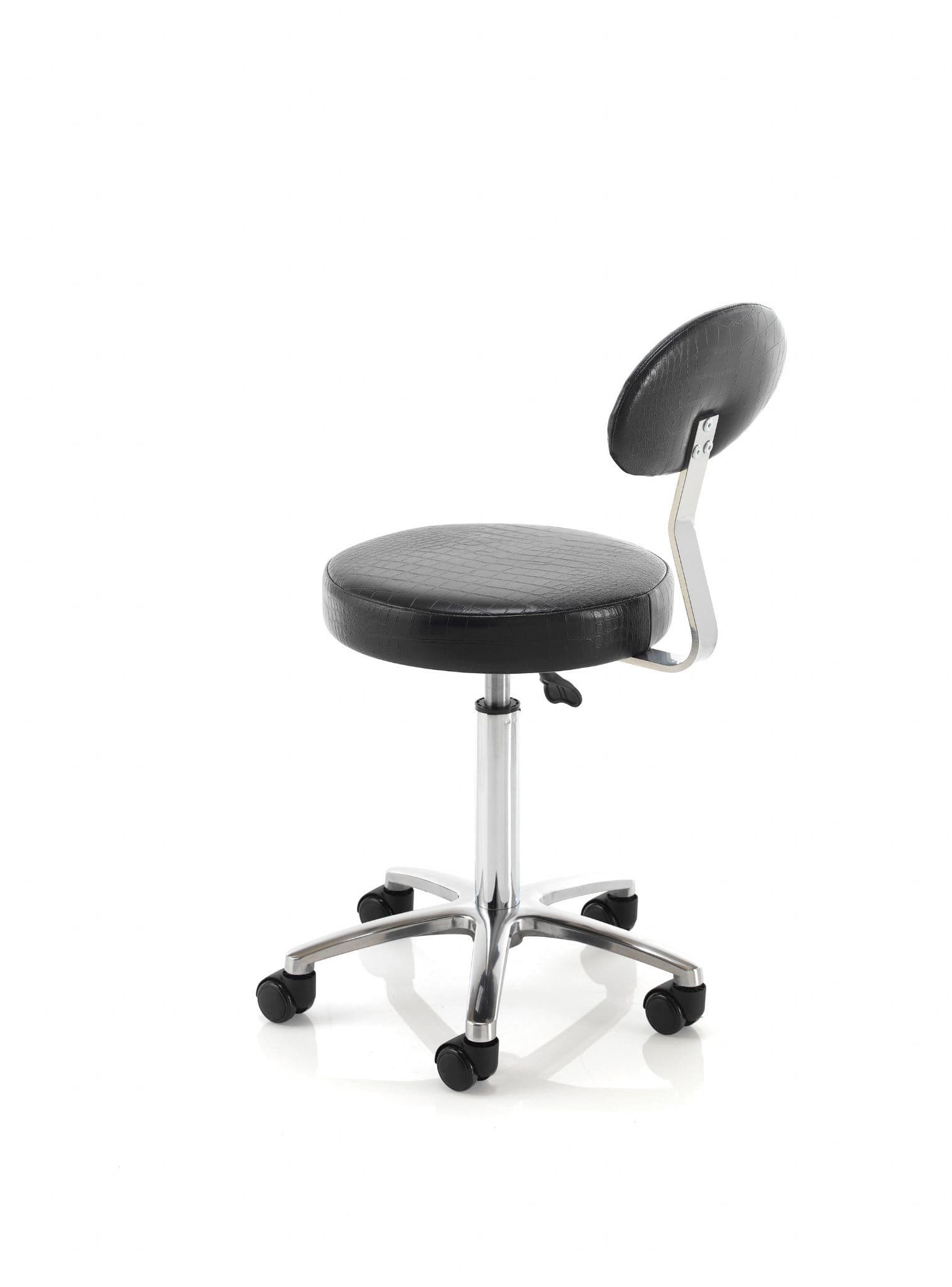 REM Cutting Stool with Backrest Colour