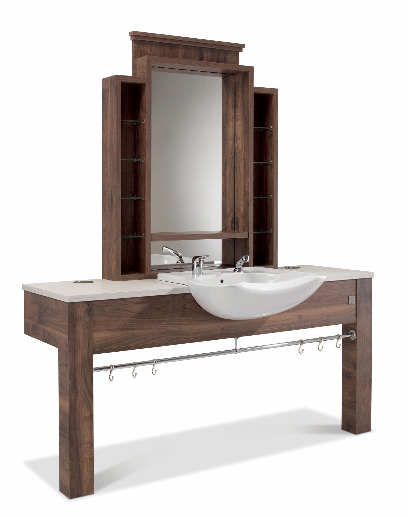 REM Montana Barber Unit Frontwash Basin 3 Position