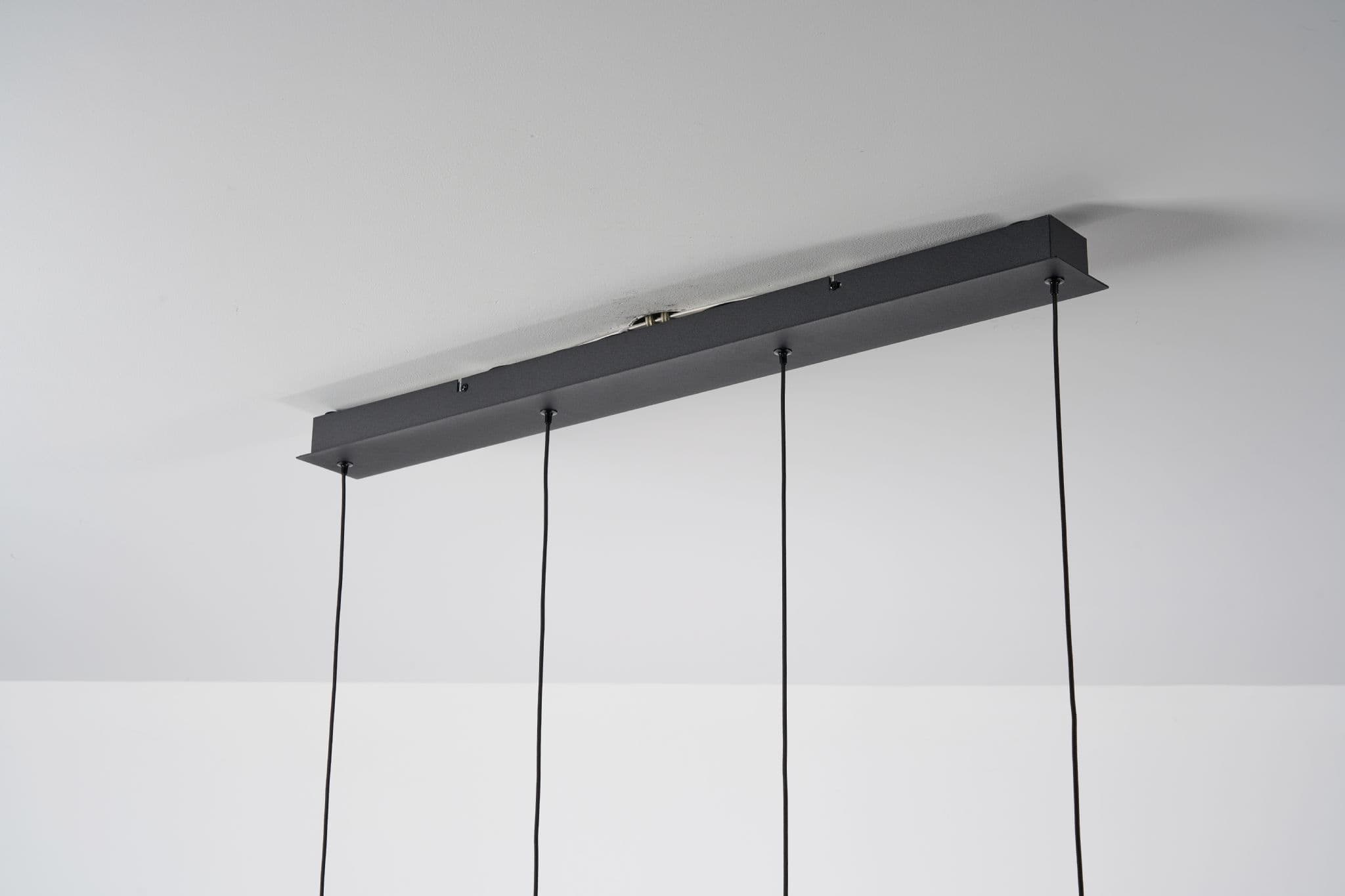 Alchemy CSBCM14903 4 Light LED Black/Smoked Bar Pendant