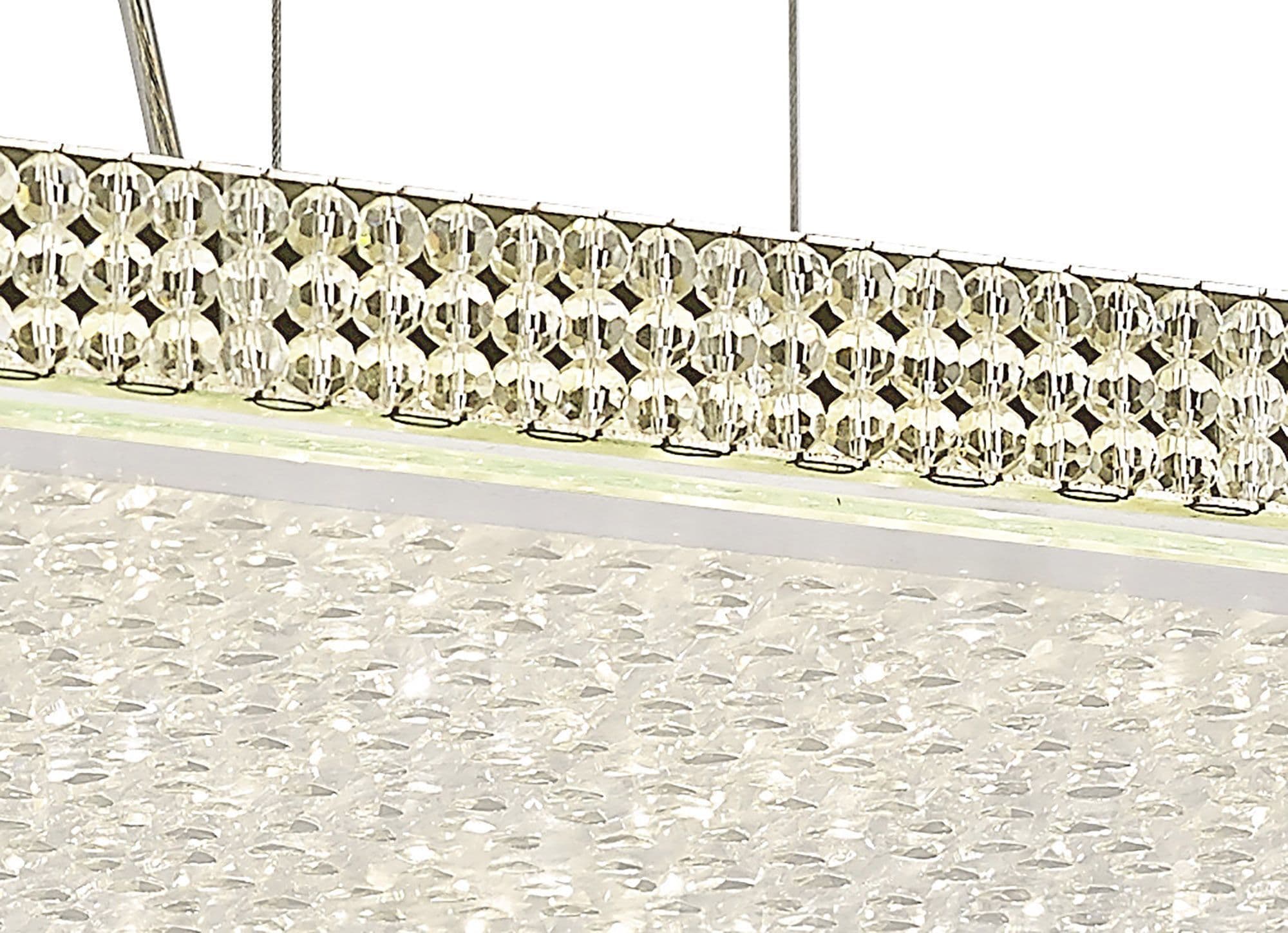 Alexander Bar Pendant 60W 5100lm LED & Remote 3000/6000K Stainless ...