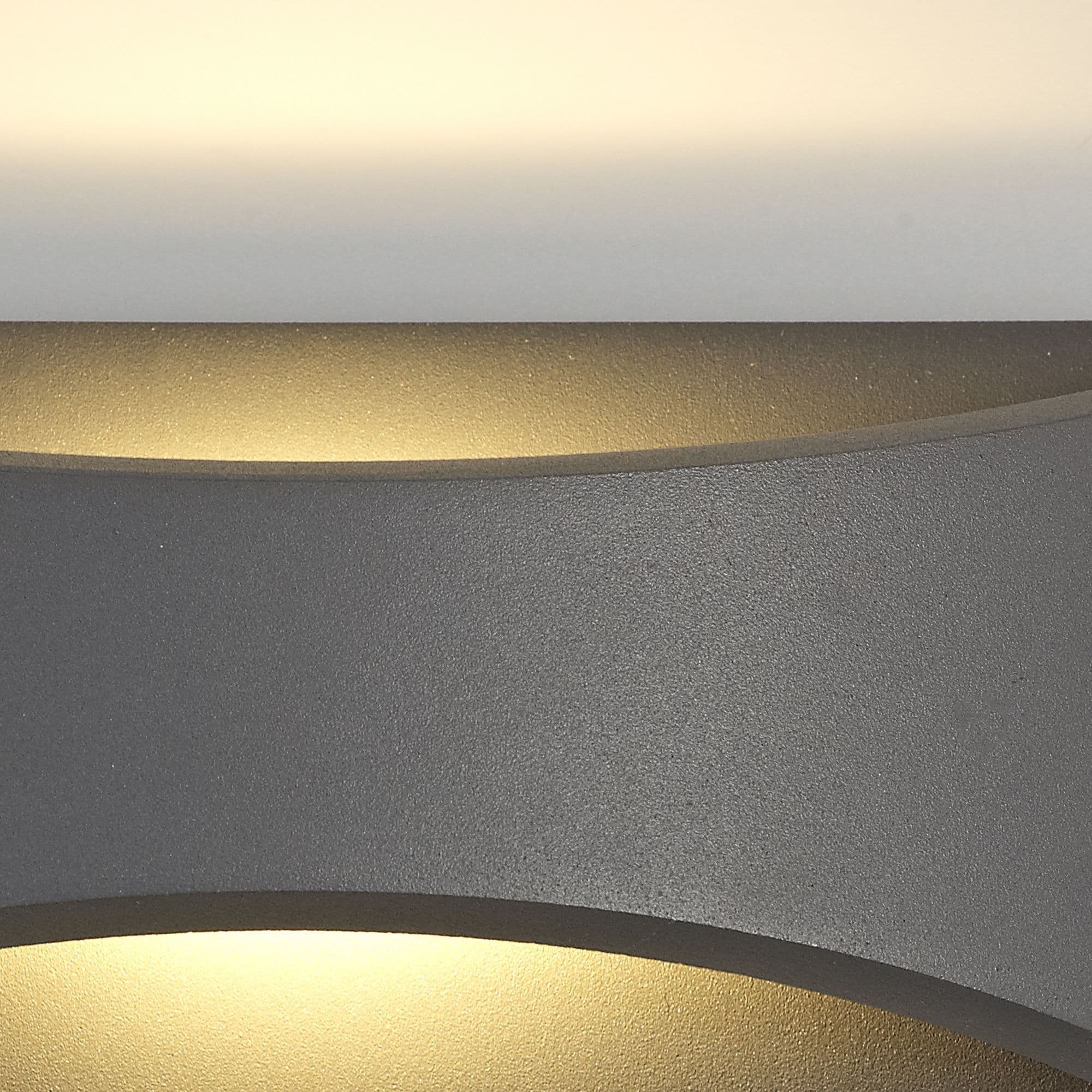 Aryana Up & Downward Lighting Wall Light 6W LED 3000K Anthracite 375lm IP54