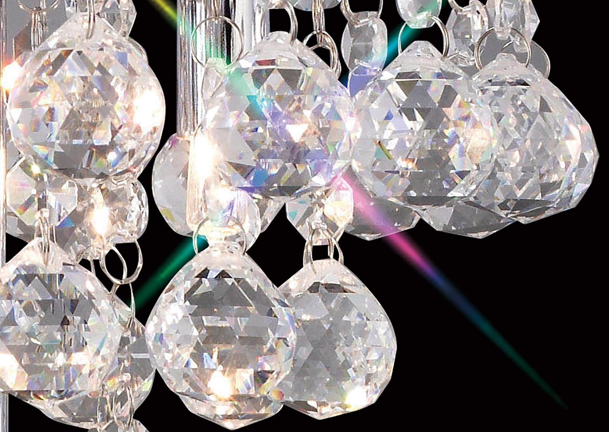 Austin Table Lamp 3 Light G9 Polished Chrome/Crystal