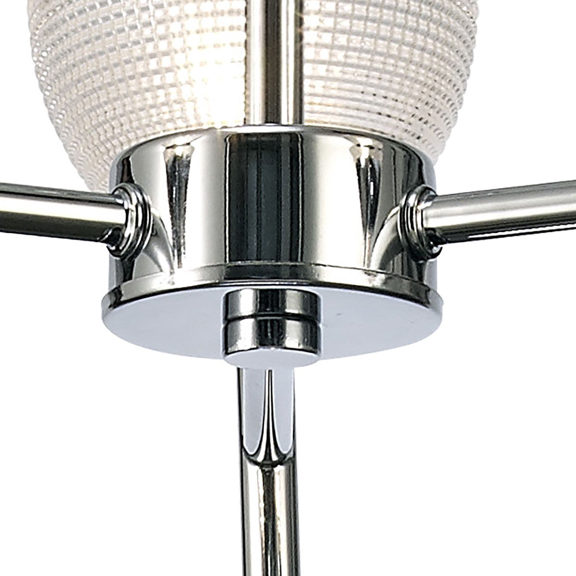 Avalon Ceiling 3 Light G9 Pendant/Semi Ceiling Polished Chrome With ...