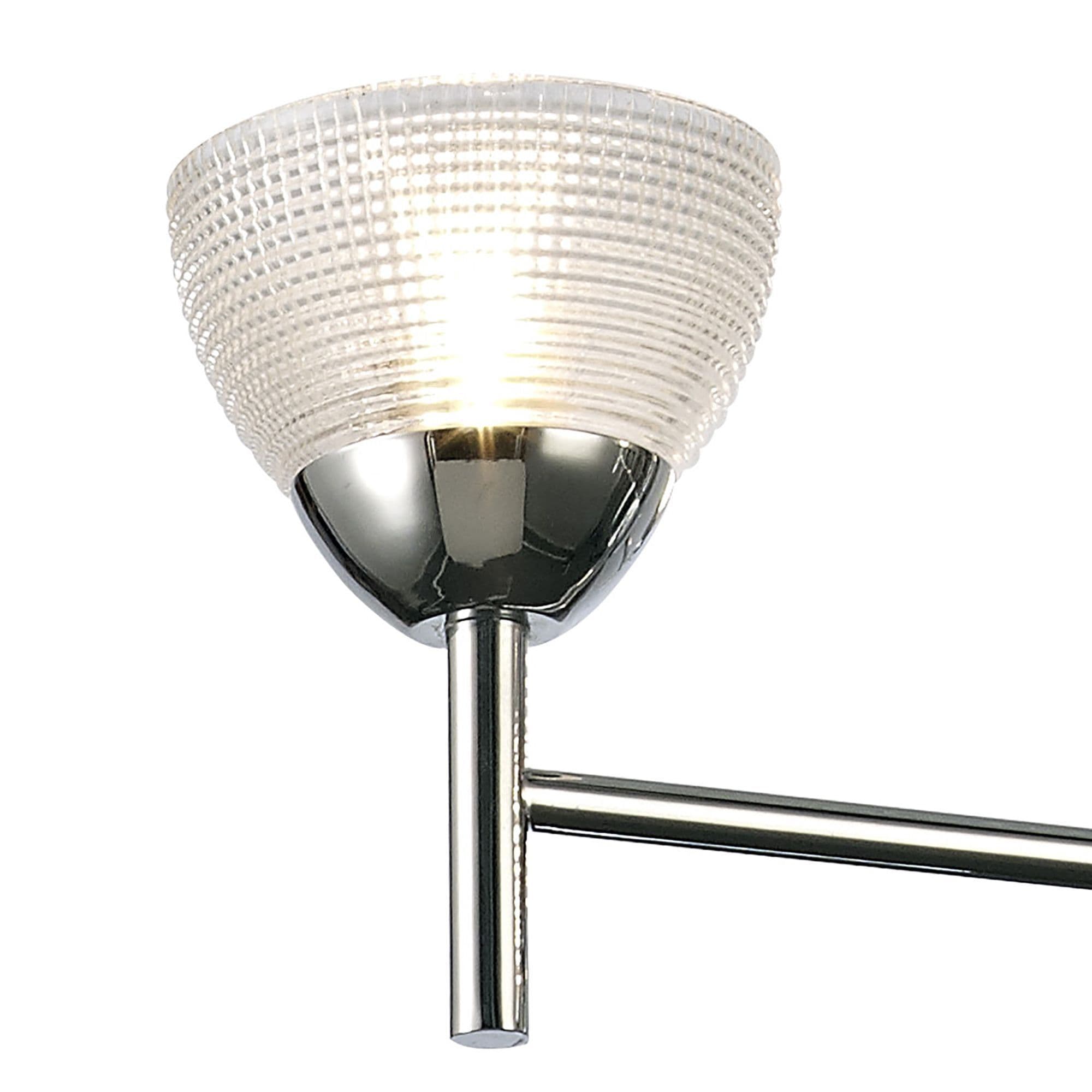 Avalon Ceiling 3 Light G9 Pendant/Semi Ceiling Polished Chrome With ...