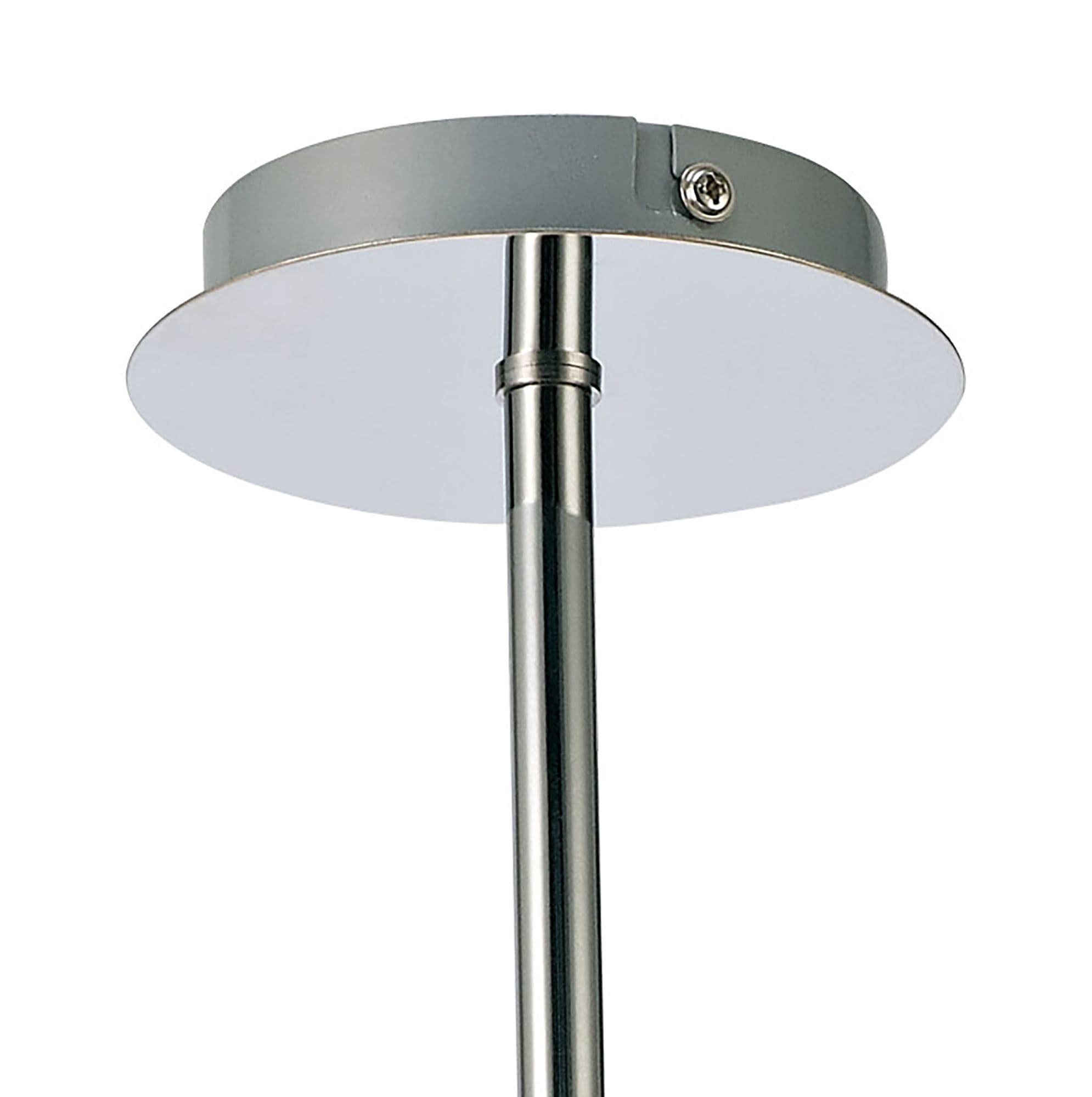 Avalon Ceiling 3 Light G9 Pendant/Semi Ceiling Polished Chrome With ...
