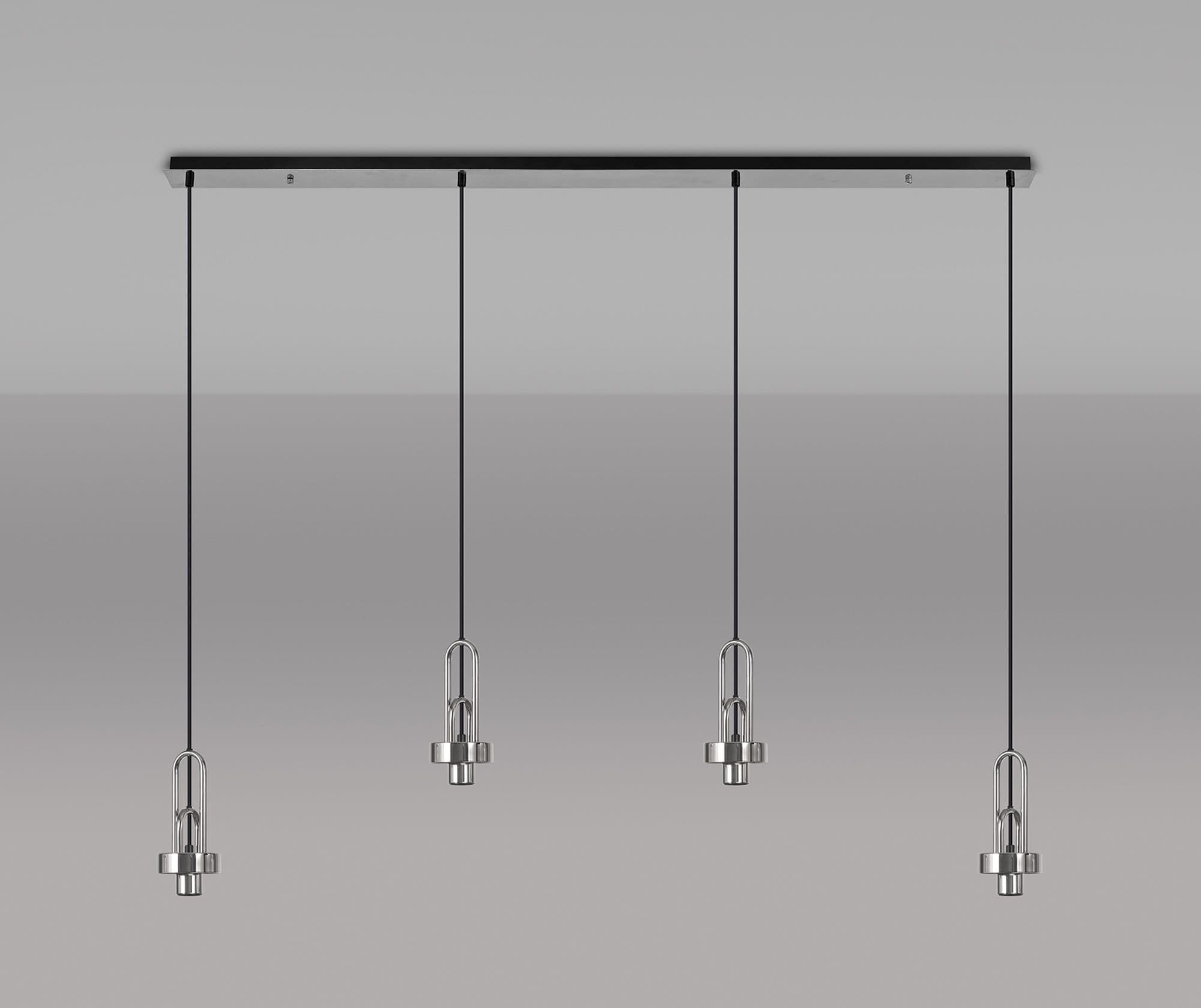 Barcelona Linear Suspension Kit 4 x E27 - Multiple Colour
