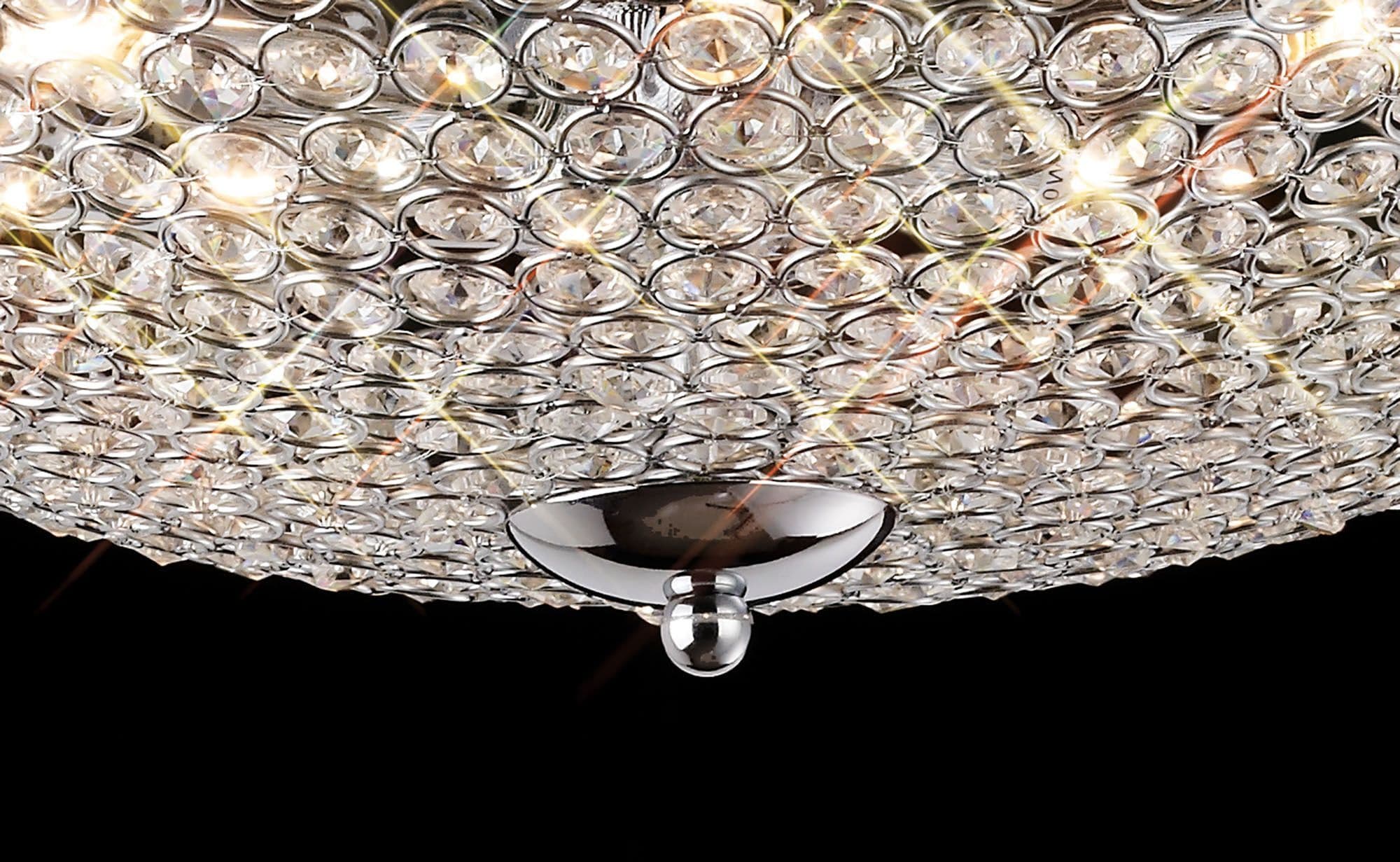 Barry Ceiling 9 Light G9 Polished Chrome/Crystal