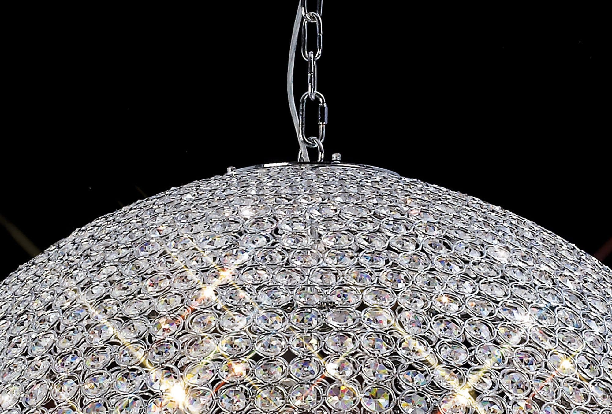Barry Pendant 18 Light G9 Polished Chrome/Crystal Pallet Shipment ...