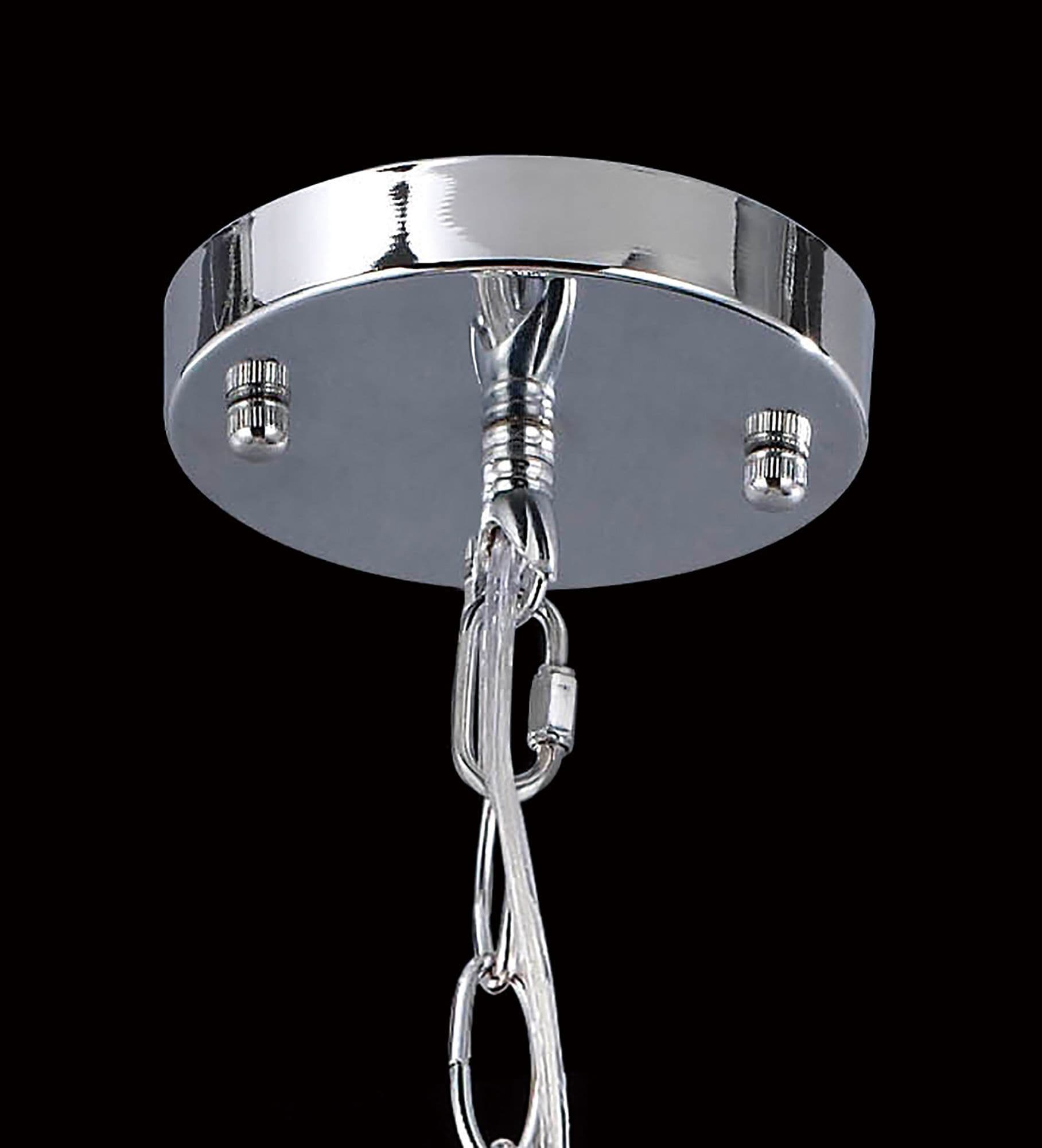 Barry Pendant 3 Light G9 Polished Chrome/Crystal