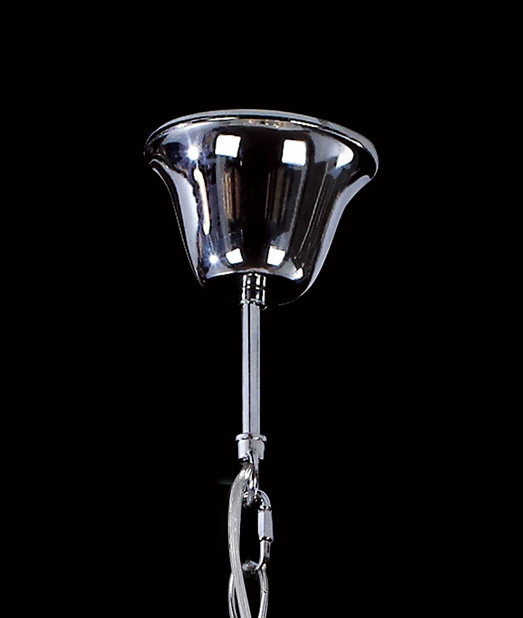 Barry Pendant 9 Light G9 Polished Chrome/Crystal