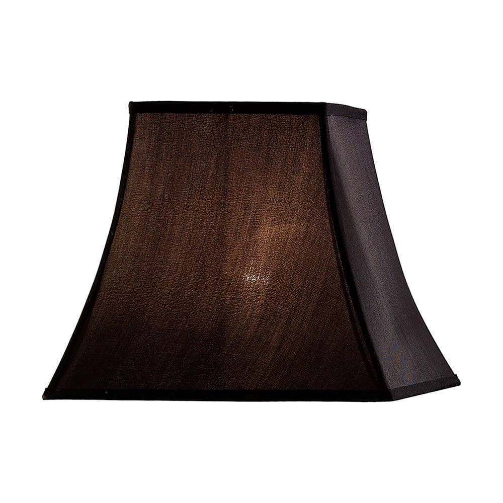 Brody Square Large Shade Black 190/355mm x 300mm