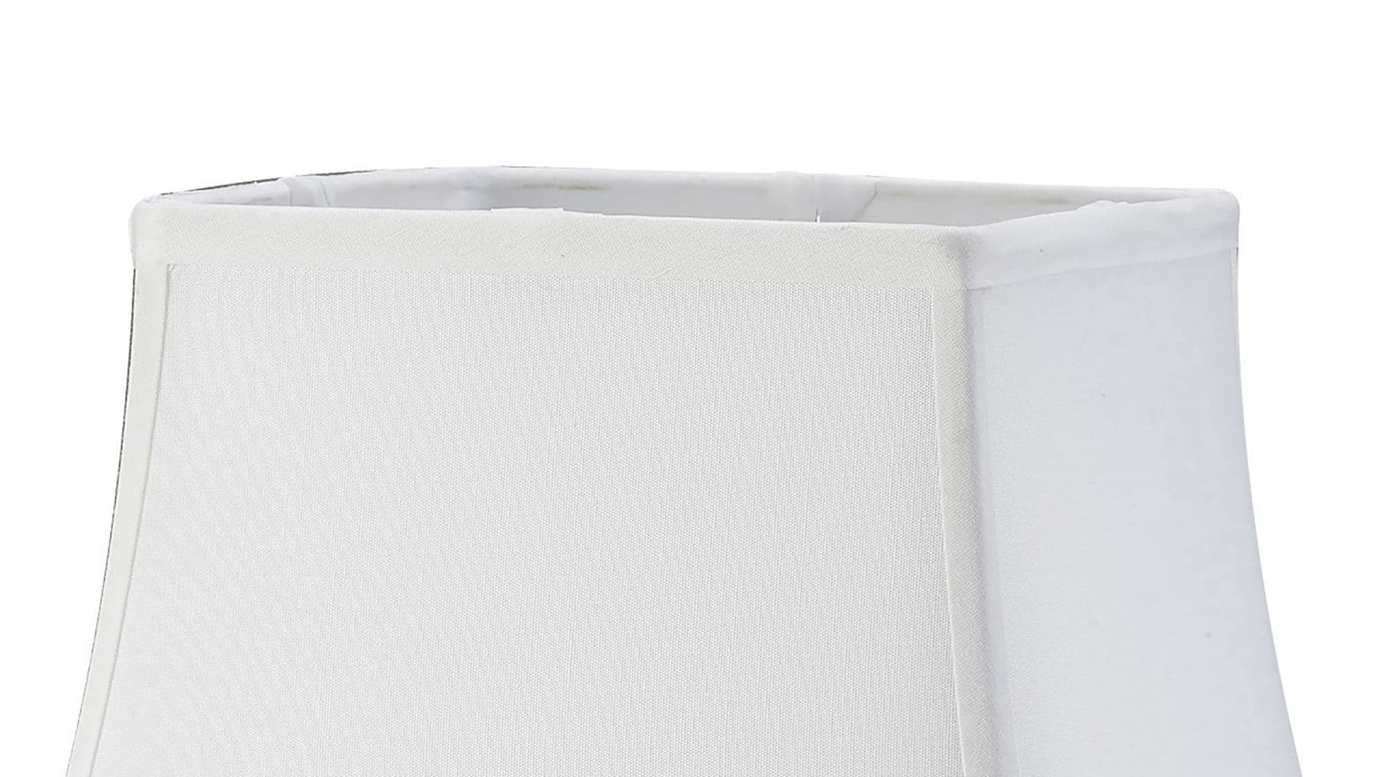 Brody Square Large Shade White 190/355mm x 300mm