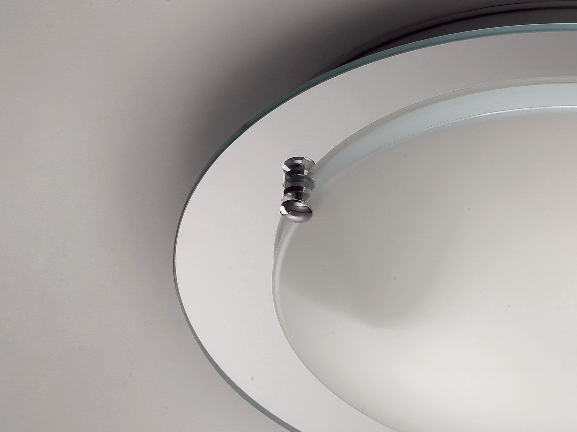 Brooklyn Ceiling 400mm Round 3 Light E27 Polished Chrome