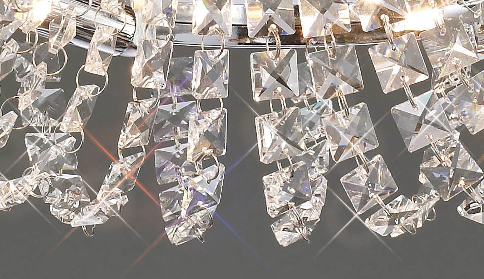 Buster Ceiling 5 Light G9 Polished Chrome/Crystal