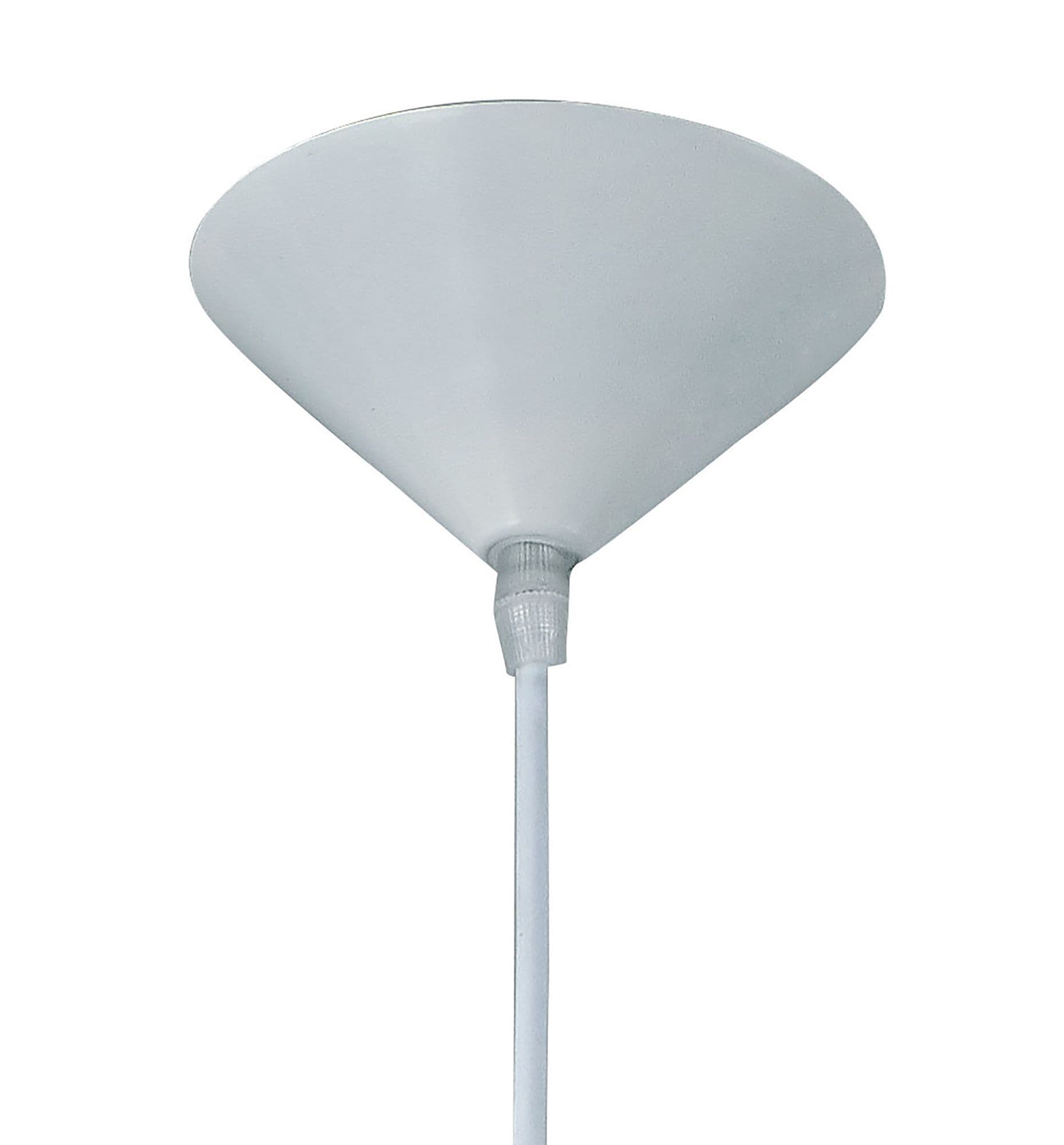 Chester 1 Light E27 Pendant Frosted Alabaster Glass With White ...