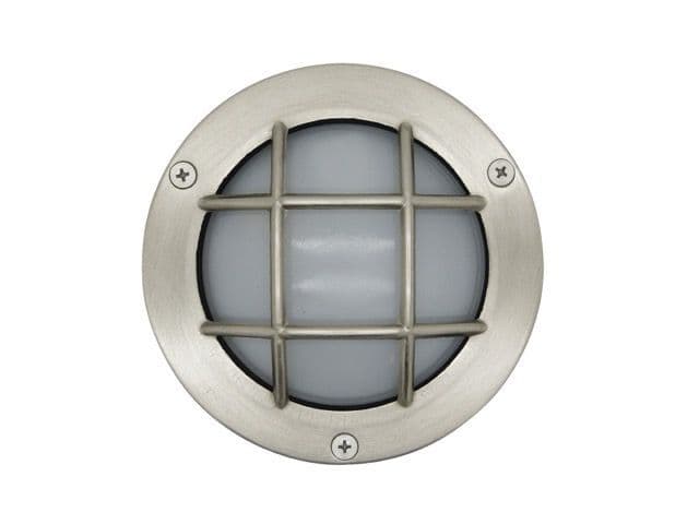 Compact Mini Circular Bulkhead Satin Nickel