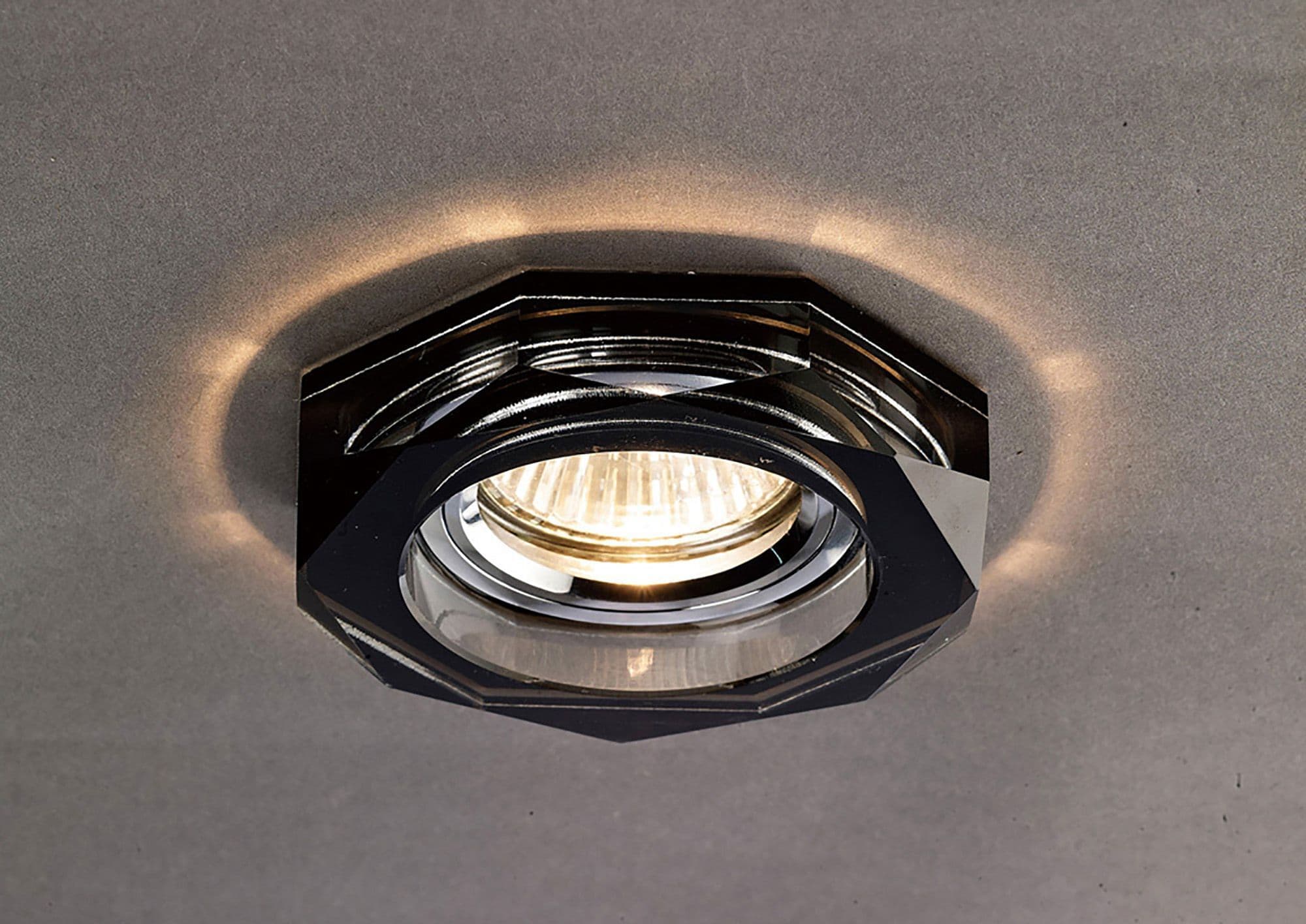 Crystal Downlight Deep Octagonal Rim Only Black EJZ30800 Required