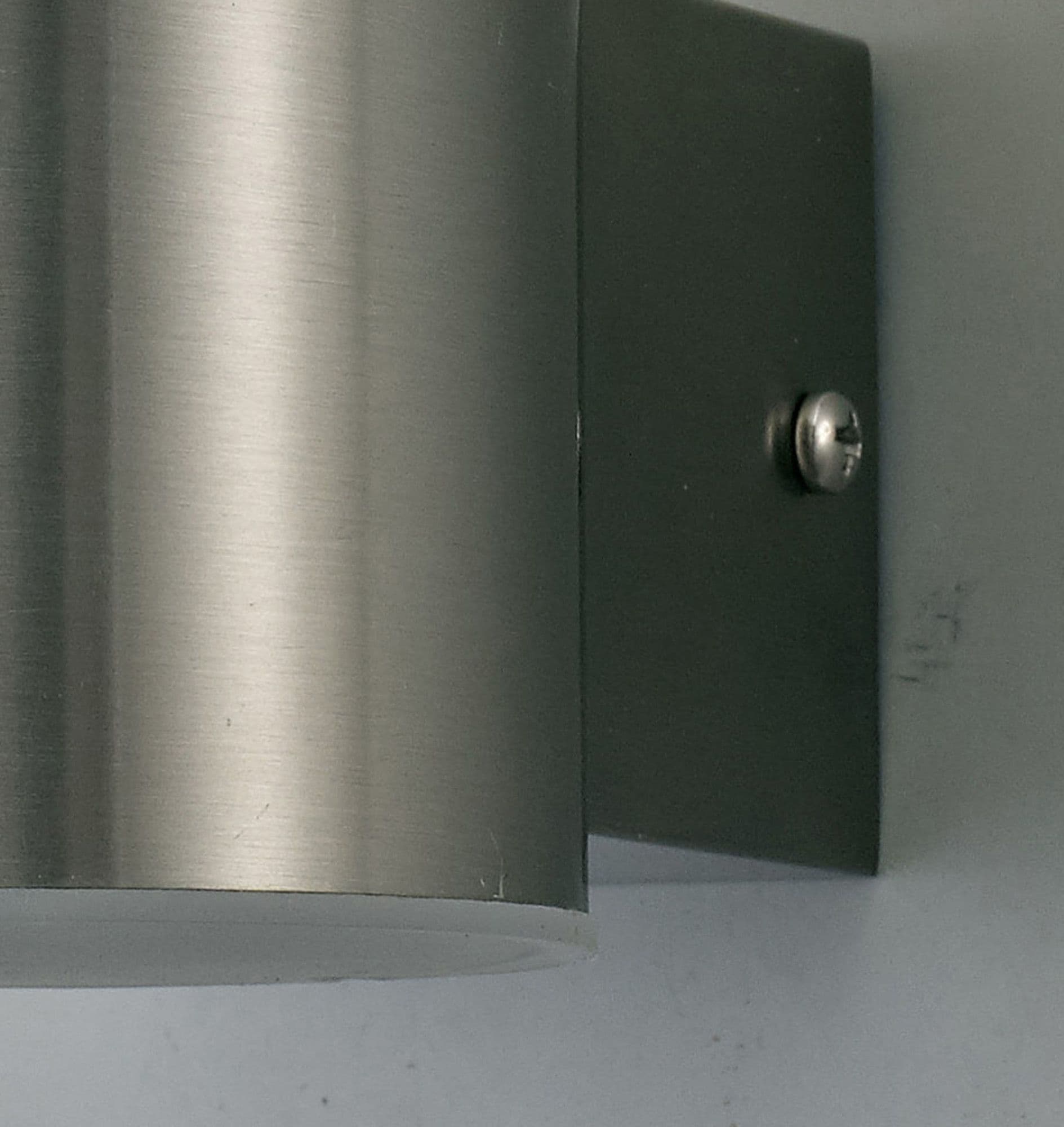 Alpin Upward Lighting Cylinder Wall Lamp 10W LED IP44 Ext/Interior 4000K