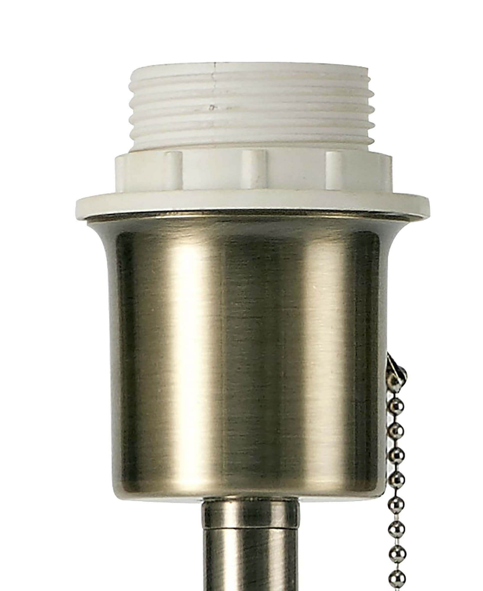 Carlton Round Flat Base Large Table Lamp Without Shade Antique Brass ...