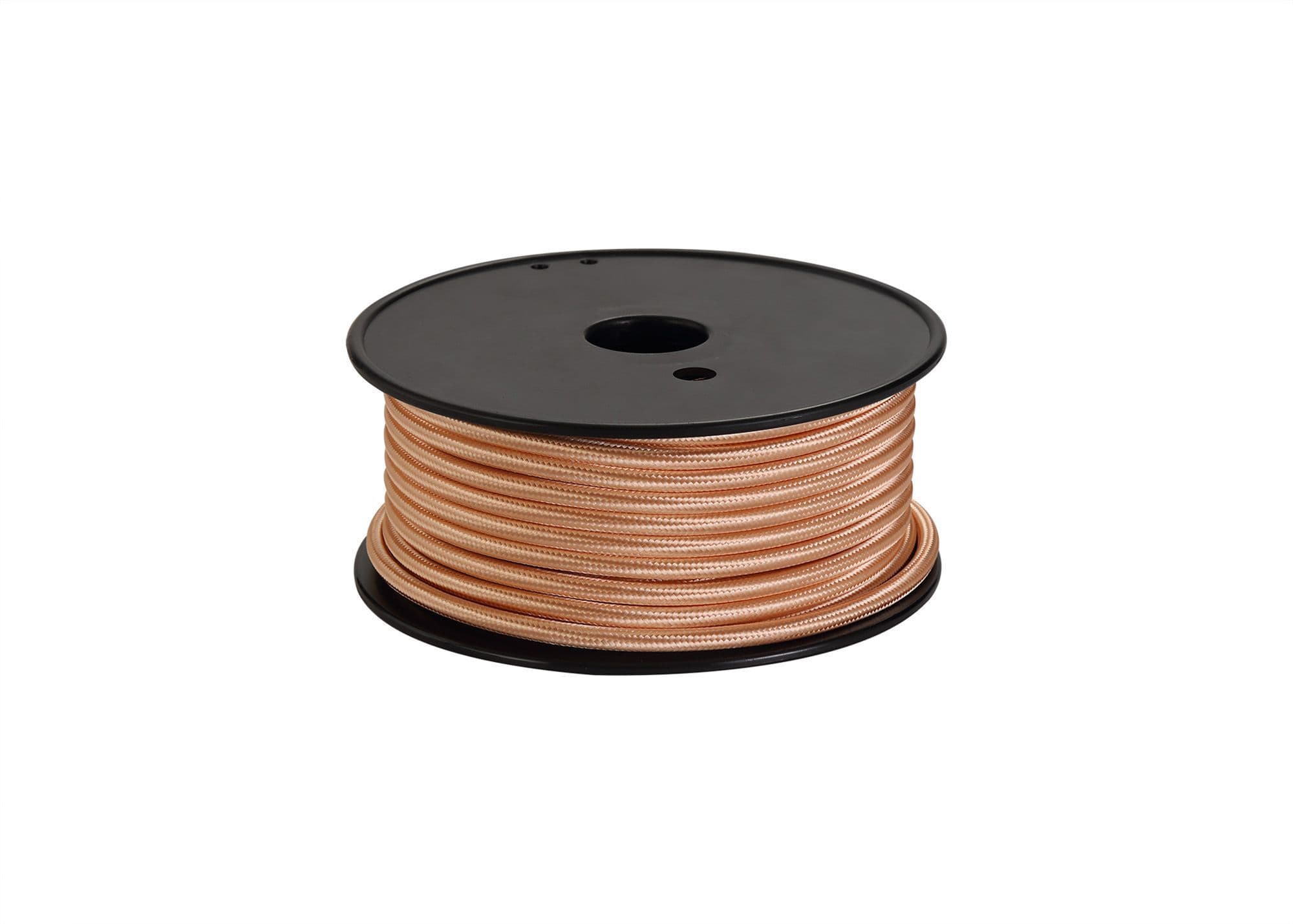 Cavo 1m Rose Gold Braided 2 Core 0 75mm Cable