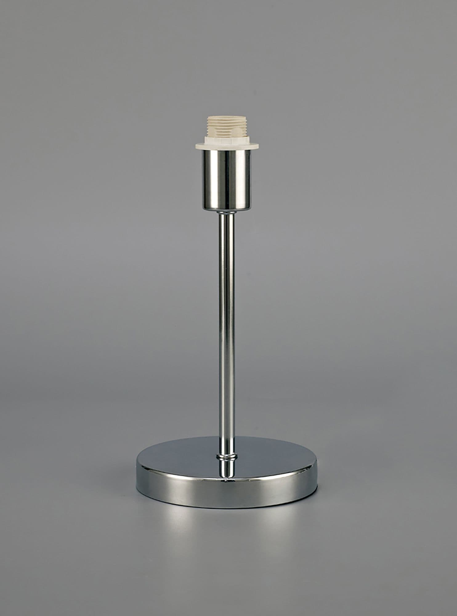 Cedar Round Base Small Table Lamp Without Shade Inline Switch 1 Light ...