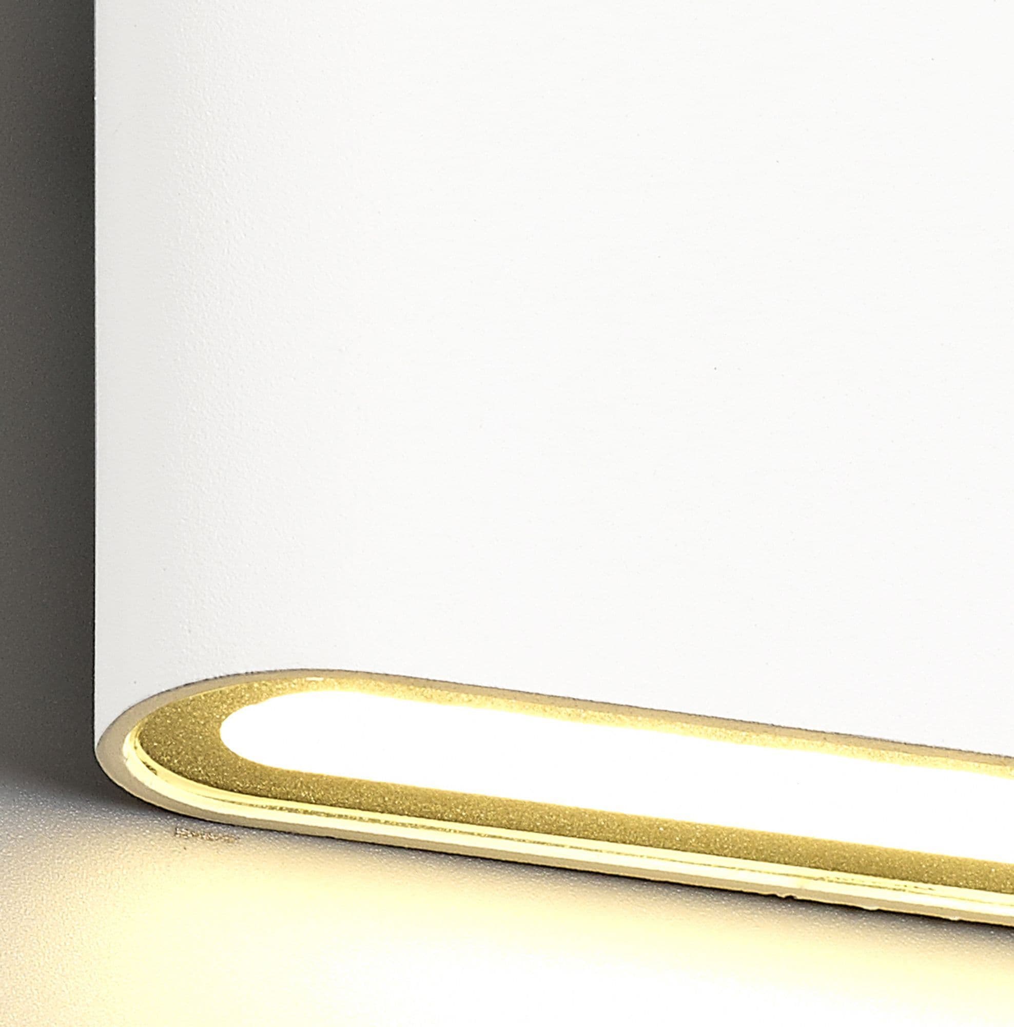 Contour Up & Downward Lighting Small Wall Light 2x3W LED 3000K 350lm ...