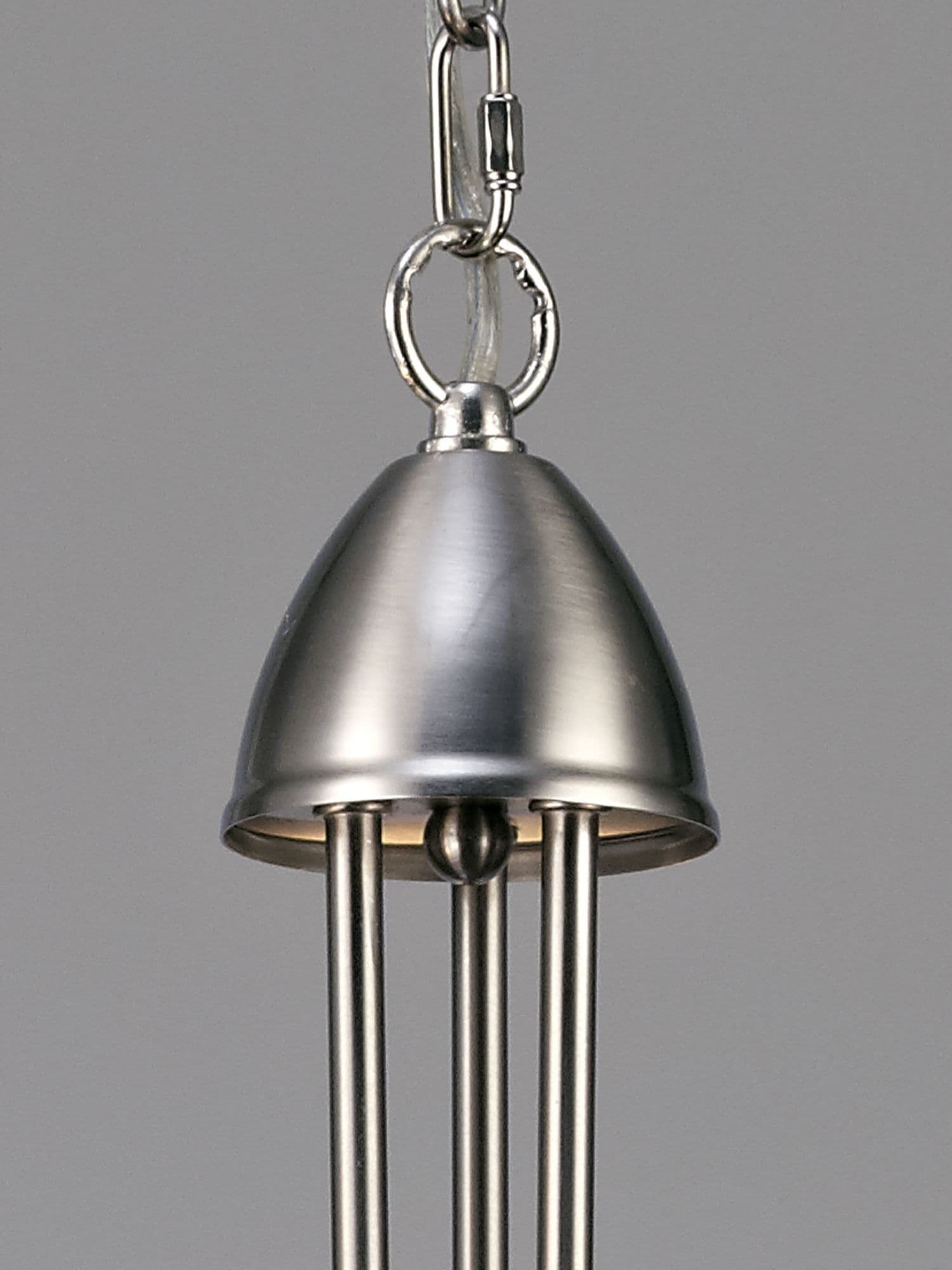 Cooper Ceiling 3 Light Pendant Convertible to Semi FlushE14 Satin ...