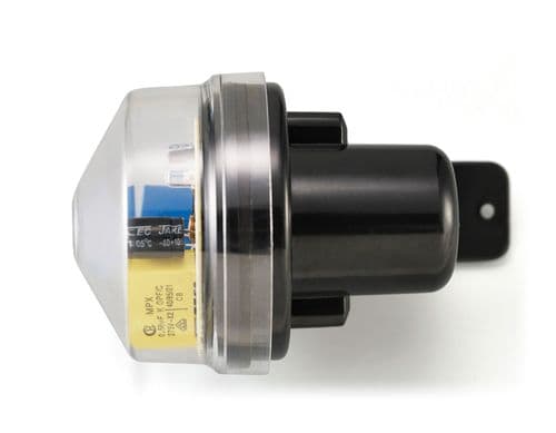 Espial Wall Mounted Photocell Kit IP65 5-45Lux 10A Clear Cover/Black