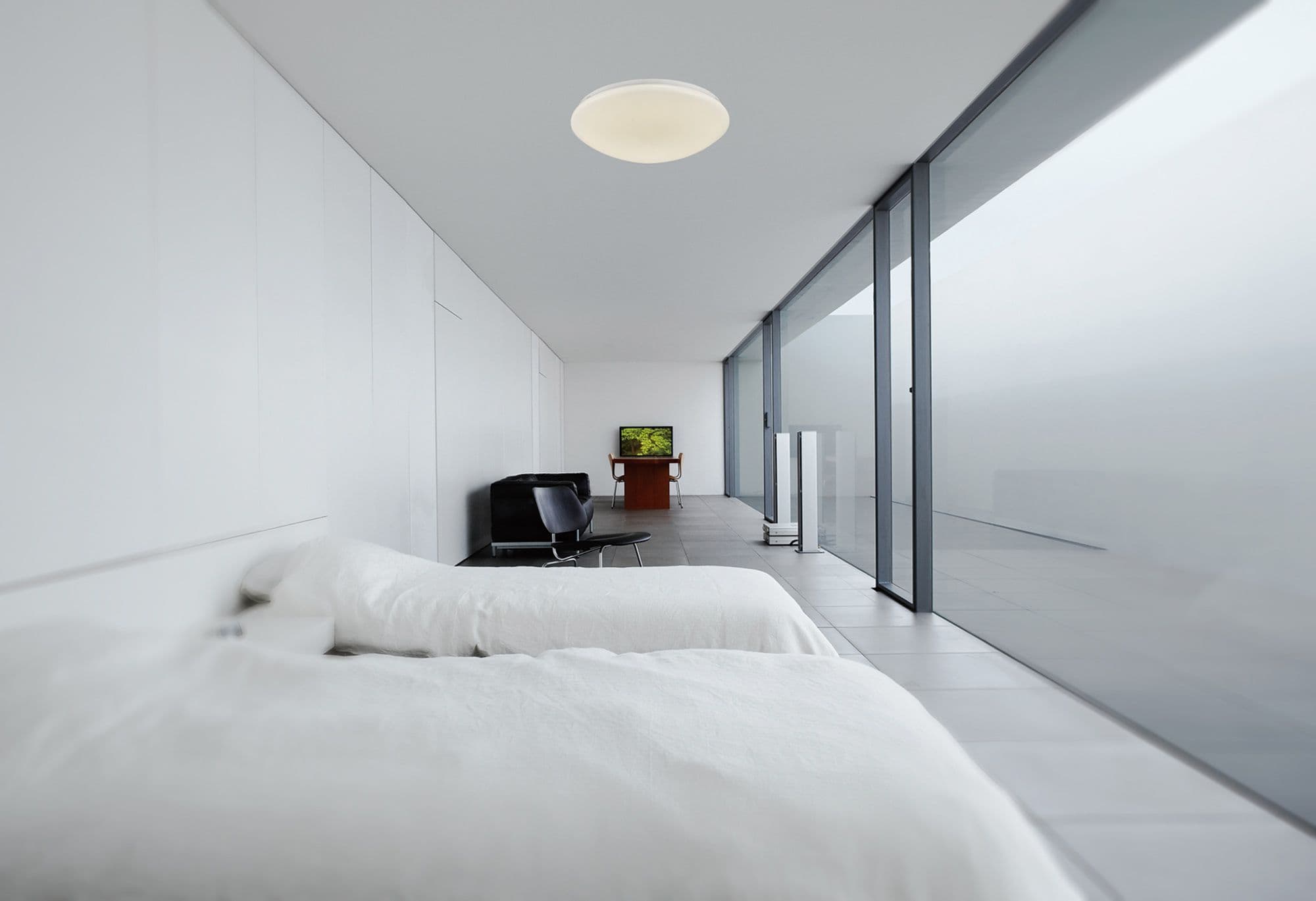 Helios Ceiling 363mm Round 18W 1080lm LED White 4000K