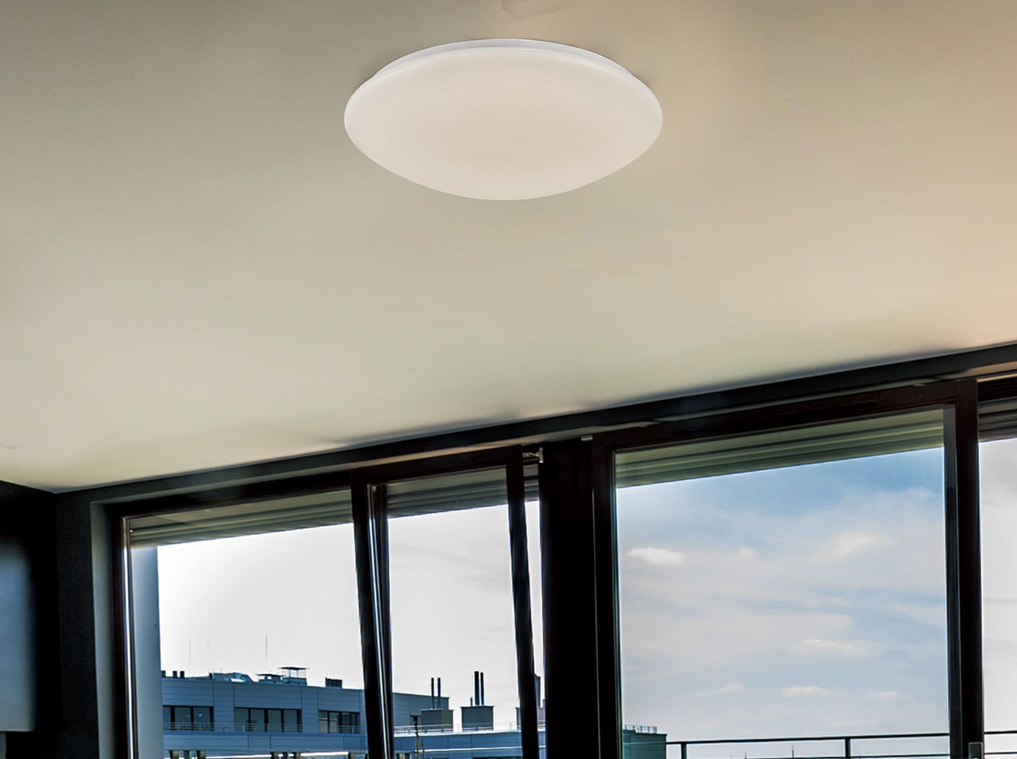 Helios Ceiling 363mm Round 18W 1080lm LED White 4000K