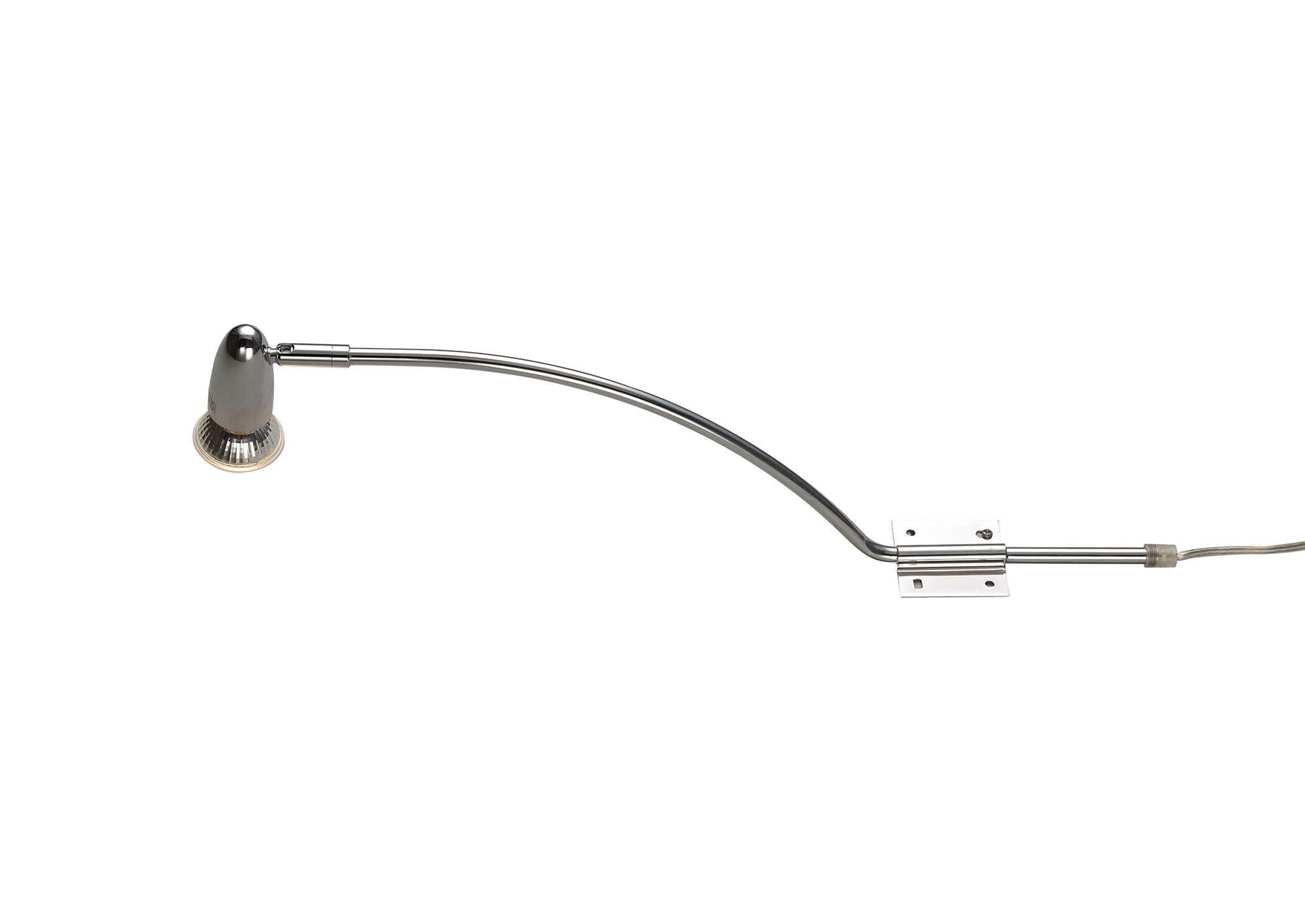 Lex Set Of 2 Over Cabinet 1 Light GU10 With Adjustable Head And 2m Cable