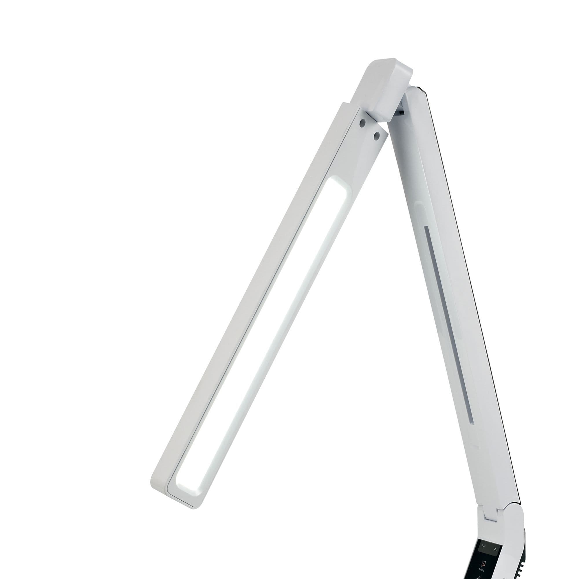 Lido LED Table Lamp White With USB Charging Port 15W 960lm 3300/4200 ...