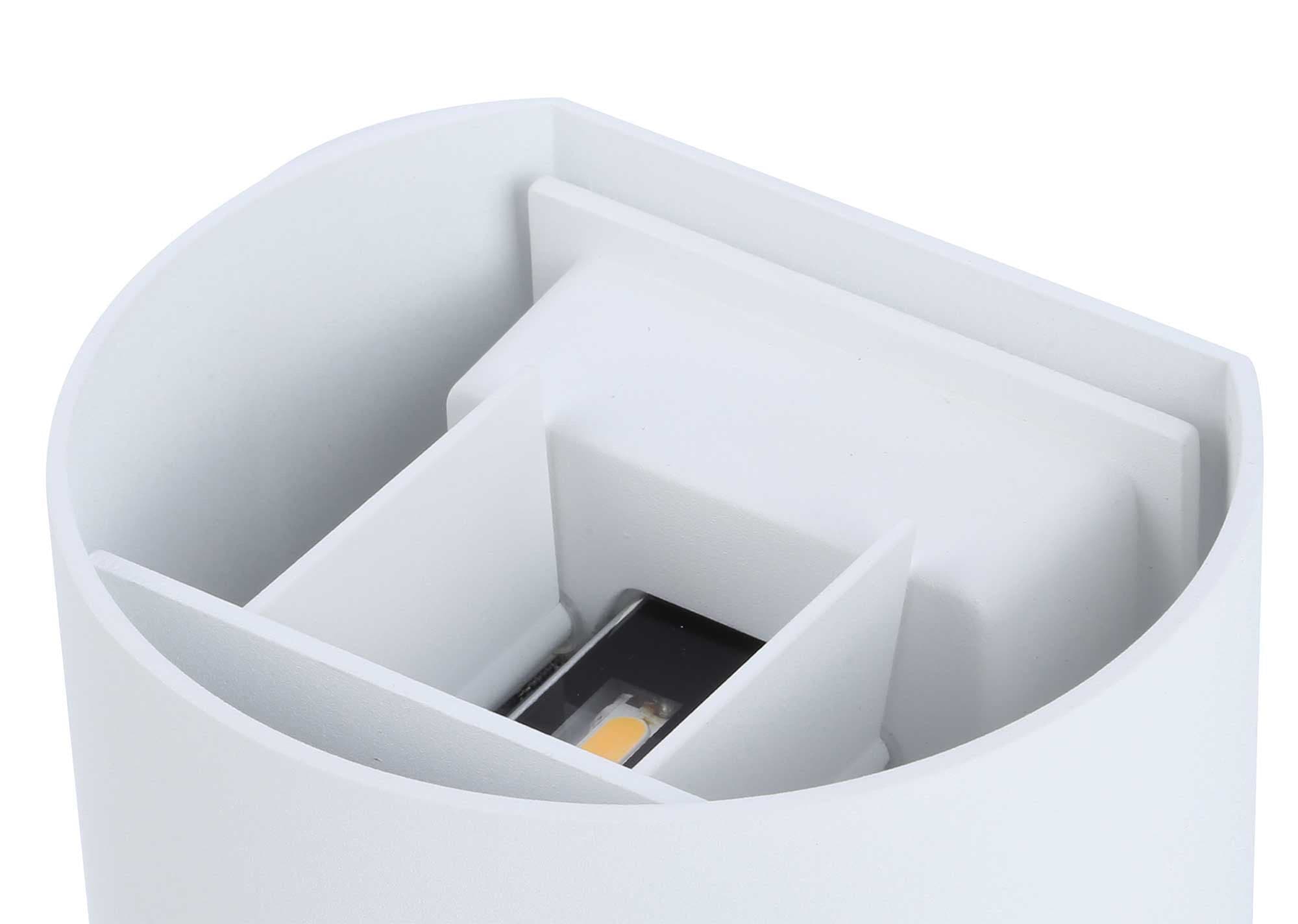 Ottawa Up & Downward Lighting Wall Light 2x3W LED 3000K Sand White ...