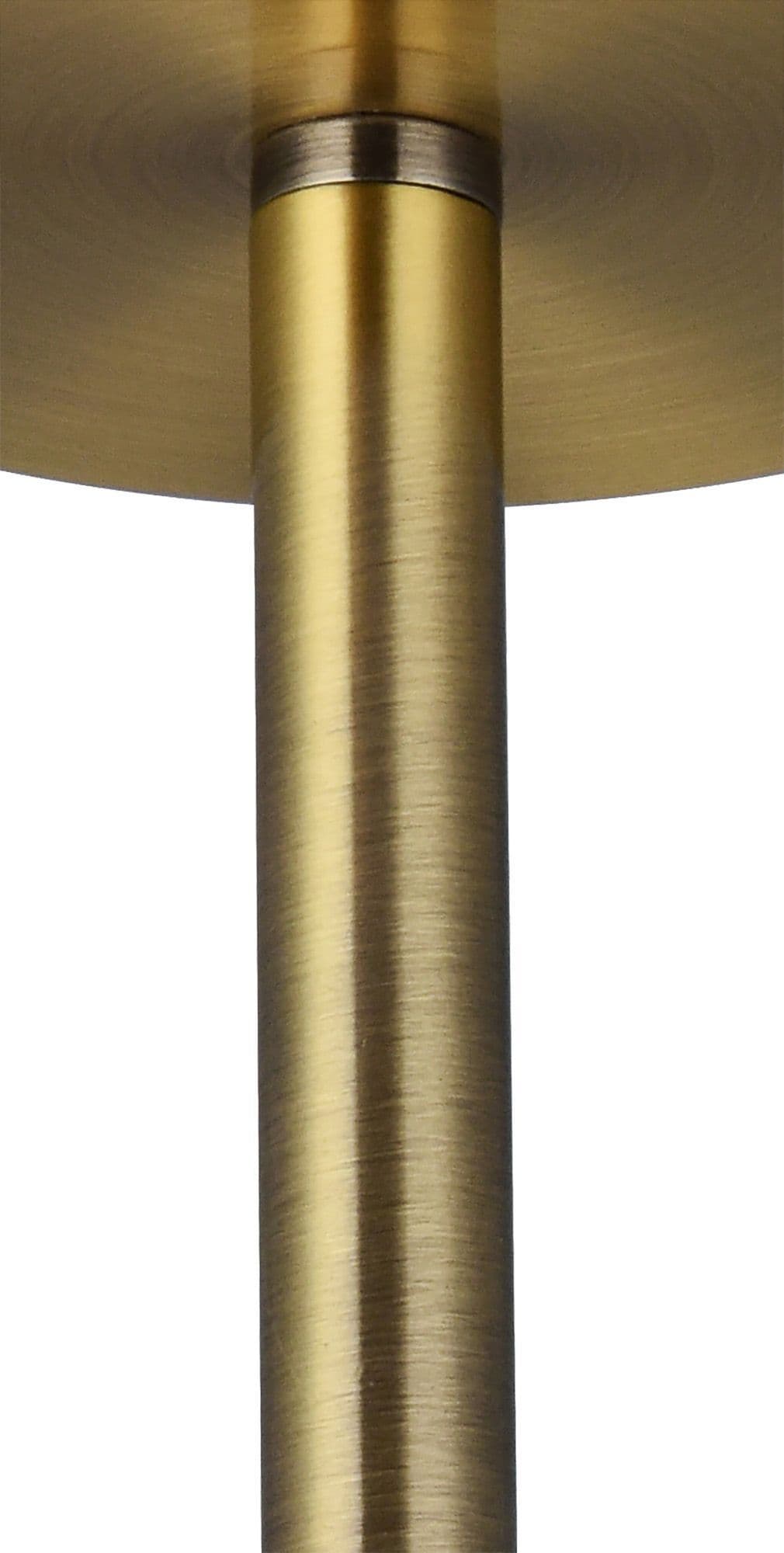 Universal 300mm Frosted Acrylic Diffuser With Antique Brass Centre Detail