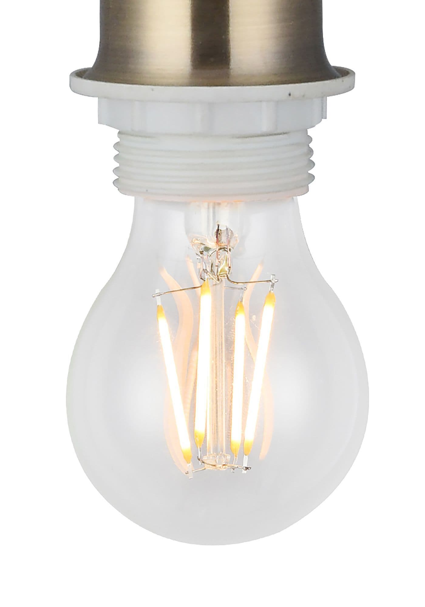 Universal 300mm Frosted Acrylic Diffuser With Antique Brass Centre Detail