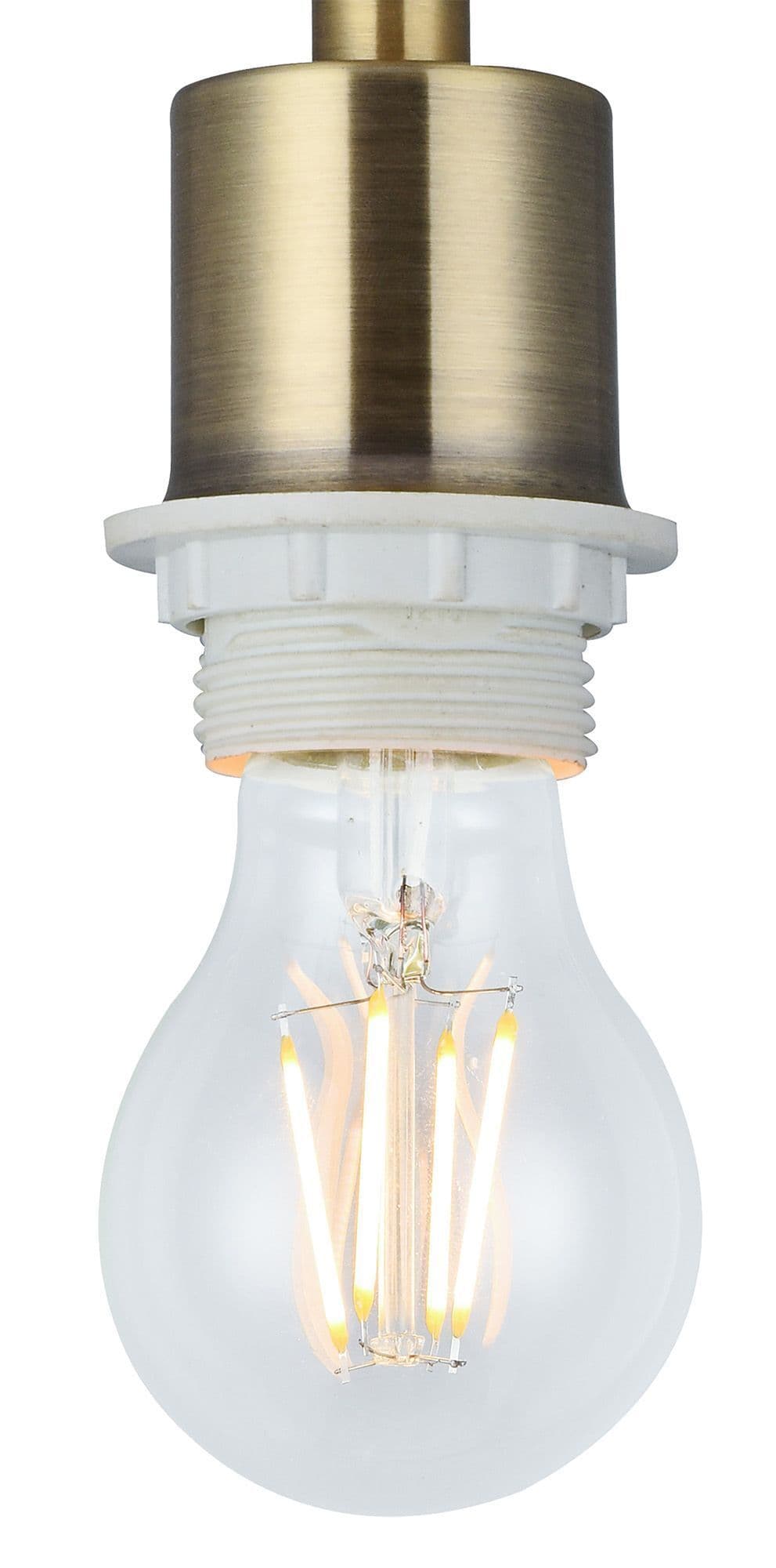 Universal 300mm Frosted Acrylic Diffuser With Antique Brass Centre Detail